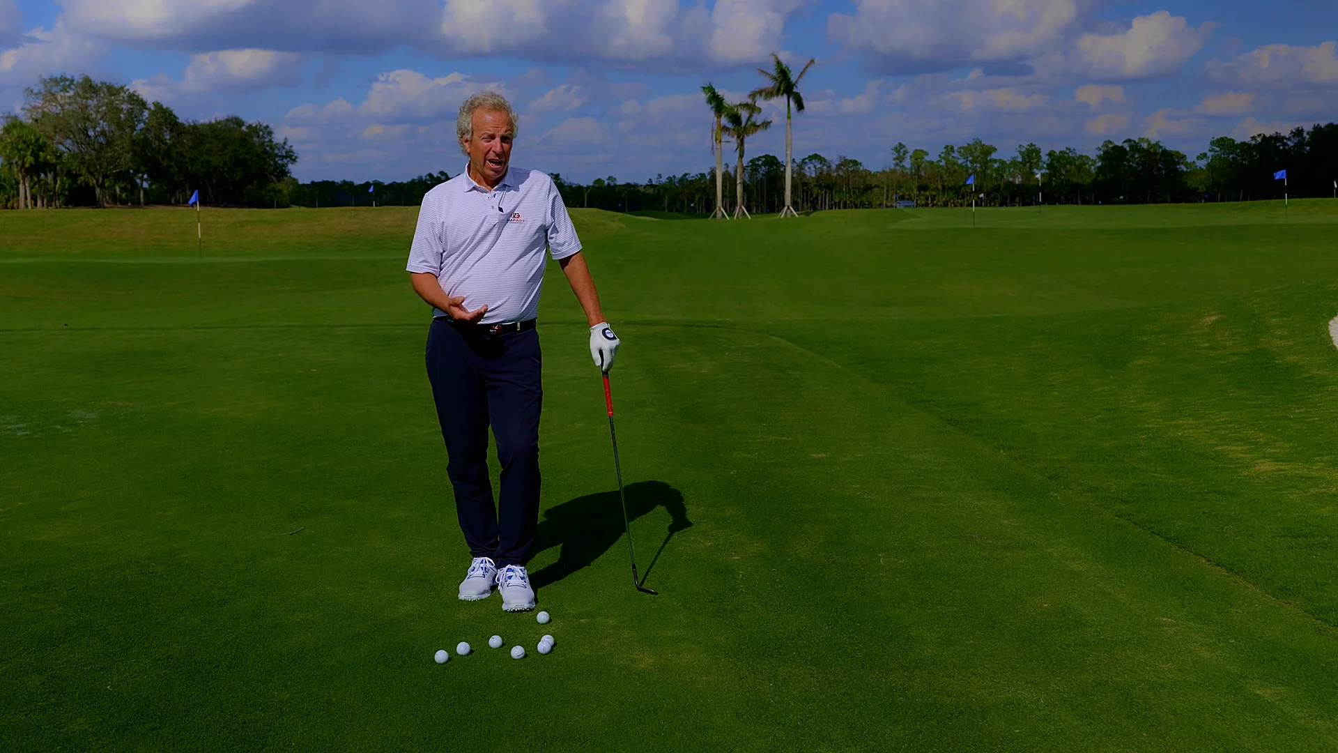 Driving Range Pitch Lob Shots