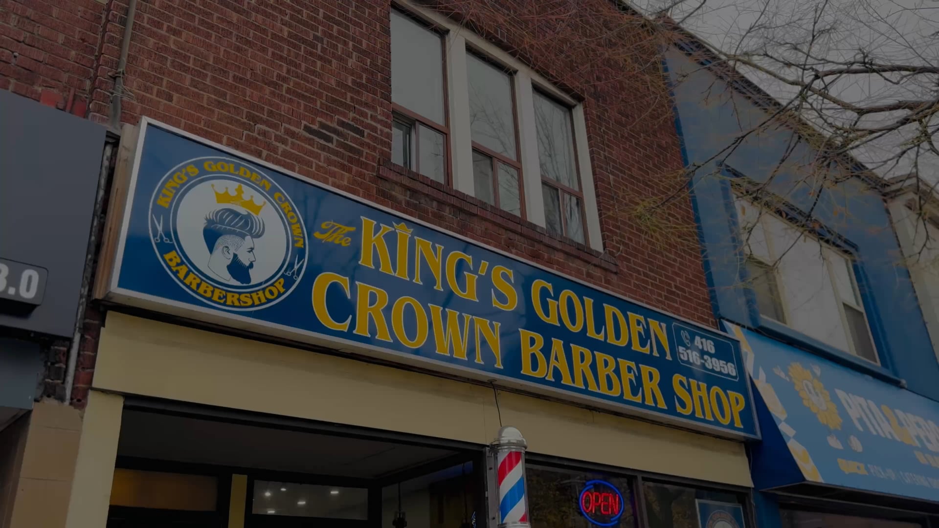 The King's Golden Crown Barber Shop - Premium Men's Haircut