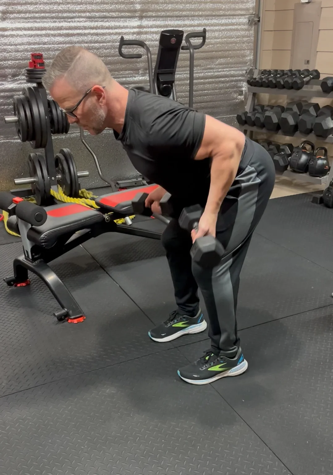 Dumbbell Reverse Grip Bent Over Row