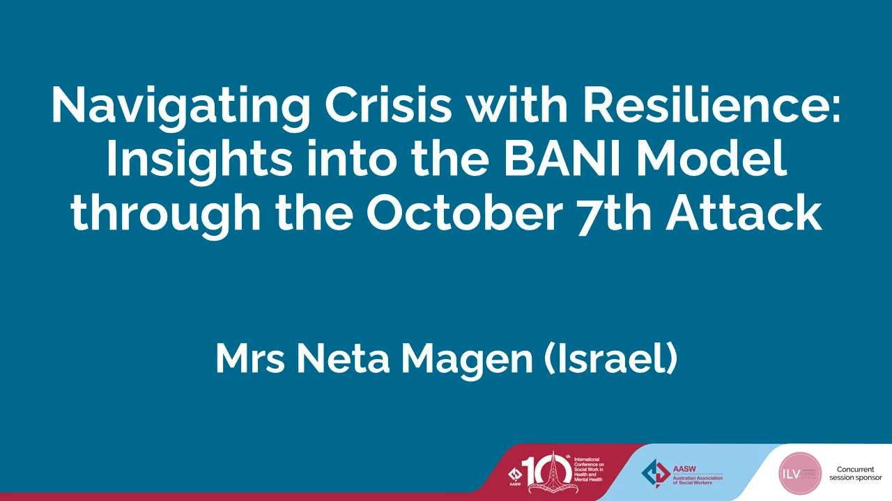 Navigating Crisis with Resilience: Insights into the BANI Model through ...