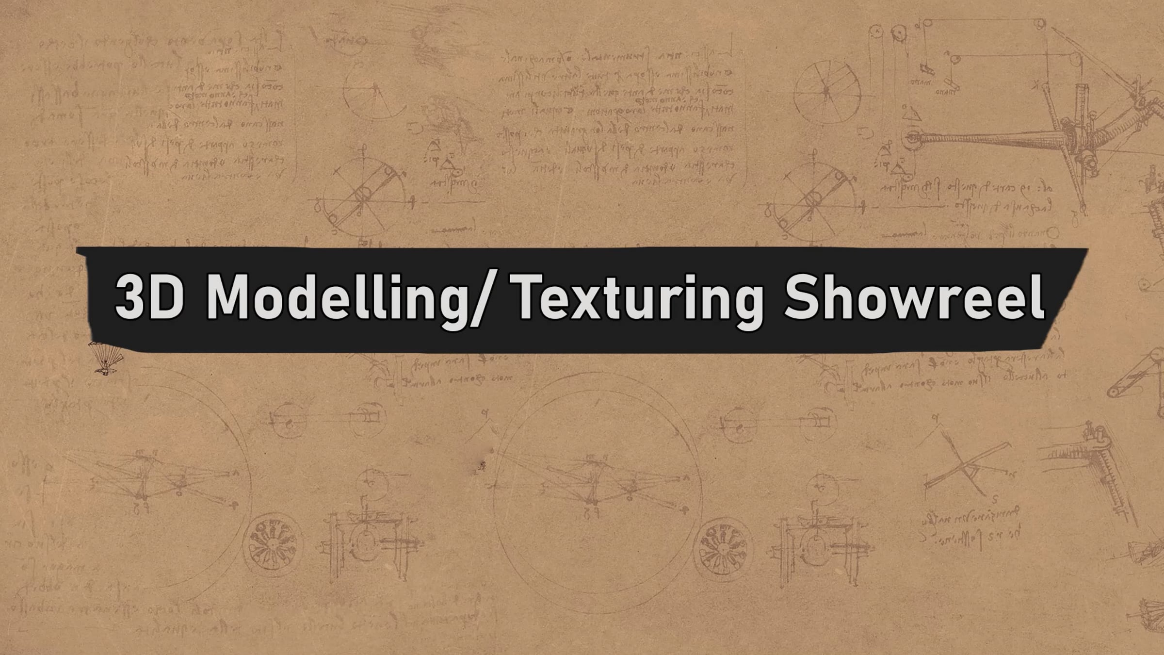 Nebhi Kumar Gupta 3D Modeling and Texturing Showreel