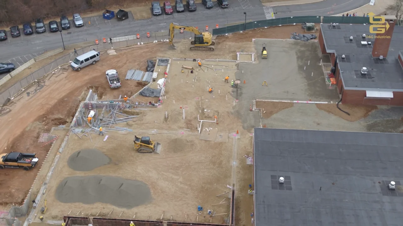 Latimer Lane School Construction, Simsbury, CT