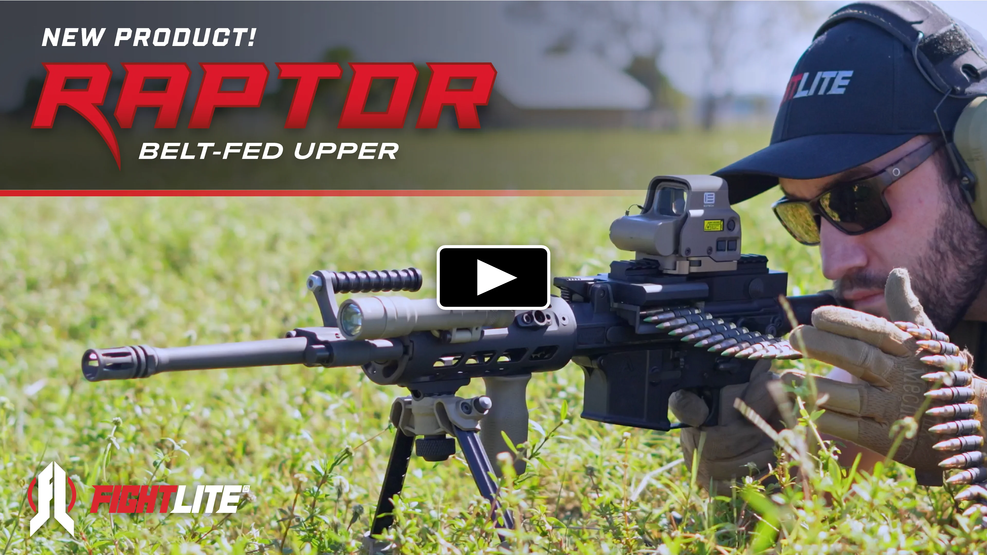 FightLite® RAPTOR Belt Fed Upper