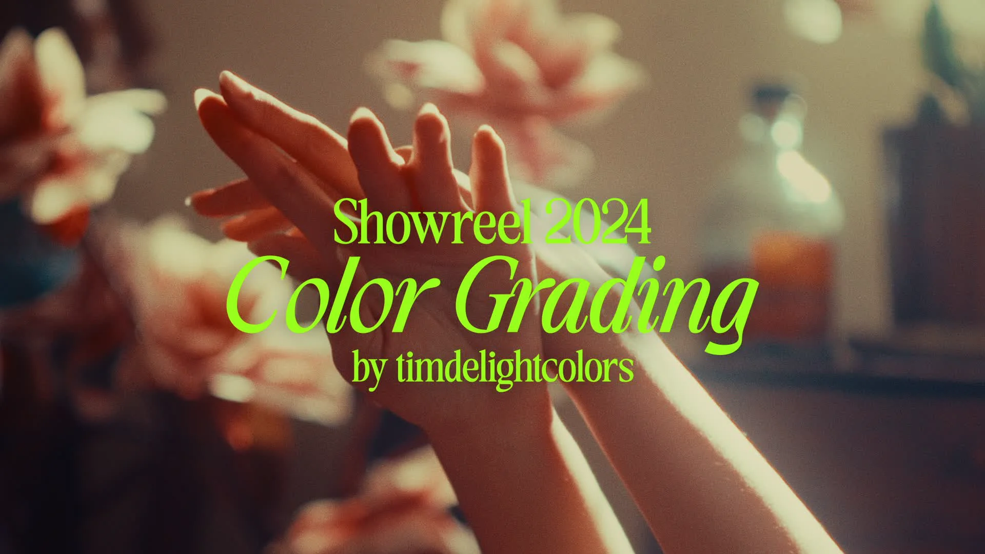 Colors can Tell Your Story | Color Grading Showreel 2024