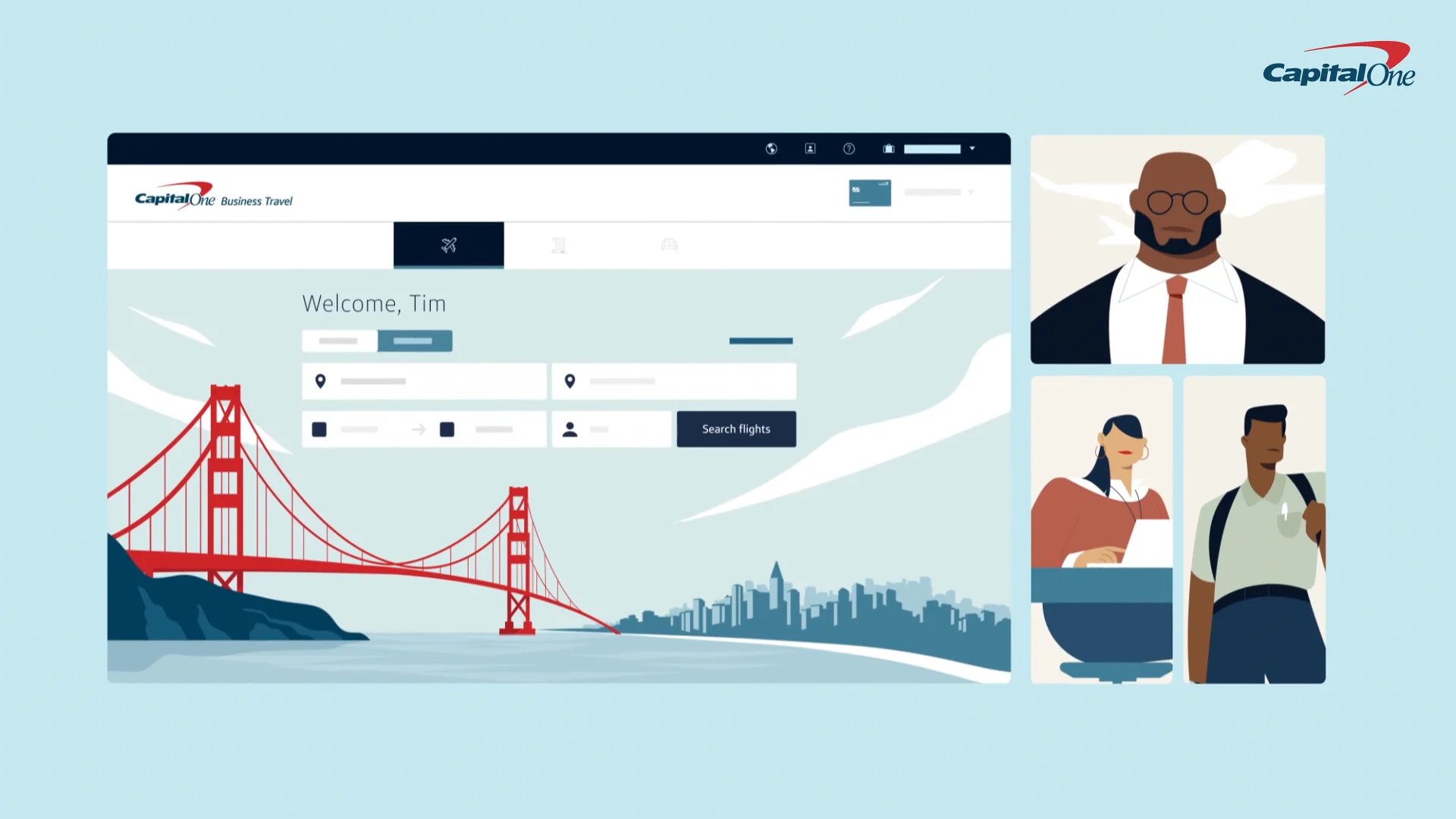 Introducing Capital One Business Travel