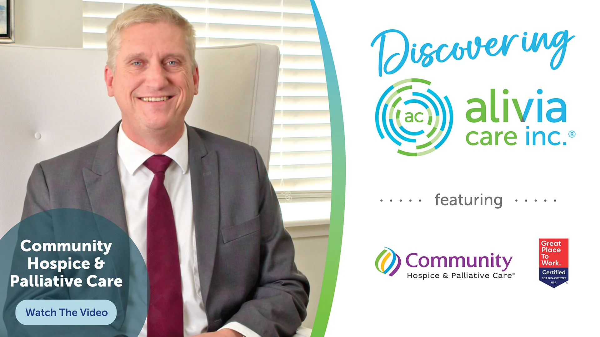 Discovering Alivia feature - Community Hospice & Palliative Care: Great ...