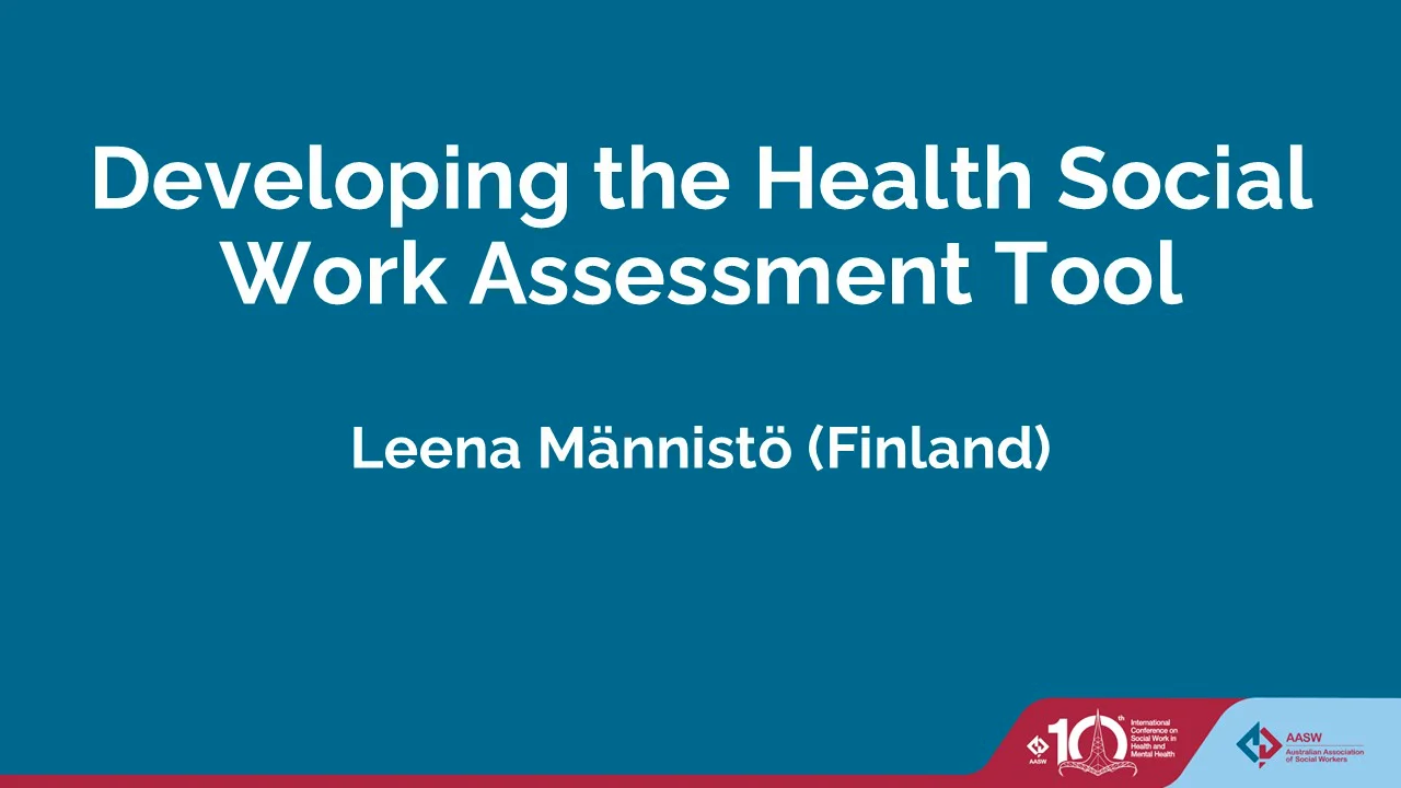 Developing the Health Social Work Assessment Tool
