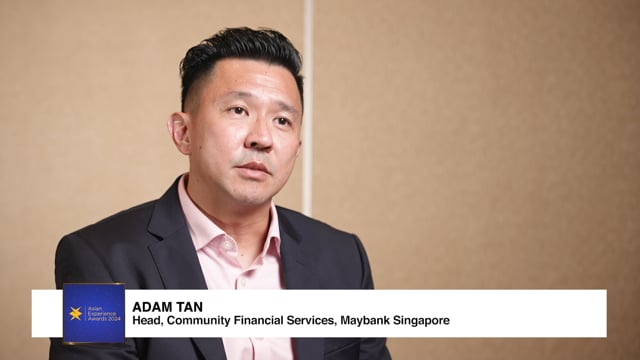 Asian Experience Awards 2024 Winner: Maybank Singapore Limited