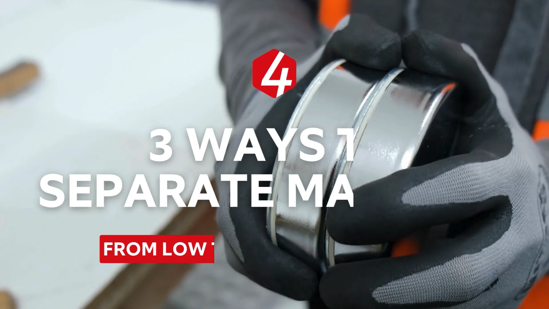 how to separate magnets