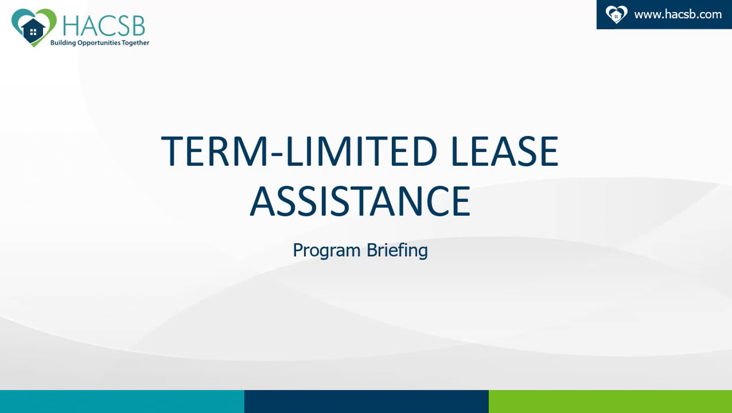 Term-Limited Lease Assistance Briefing 11.2024