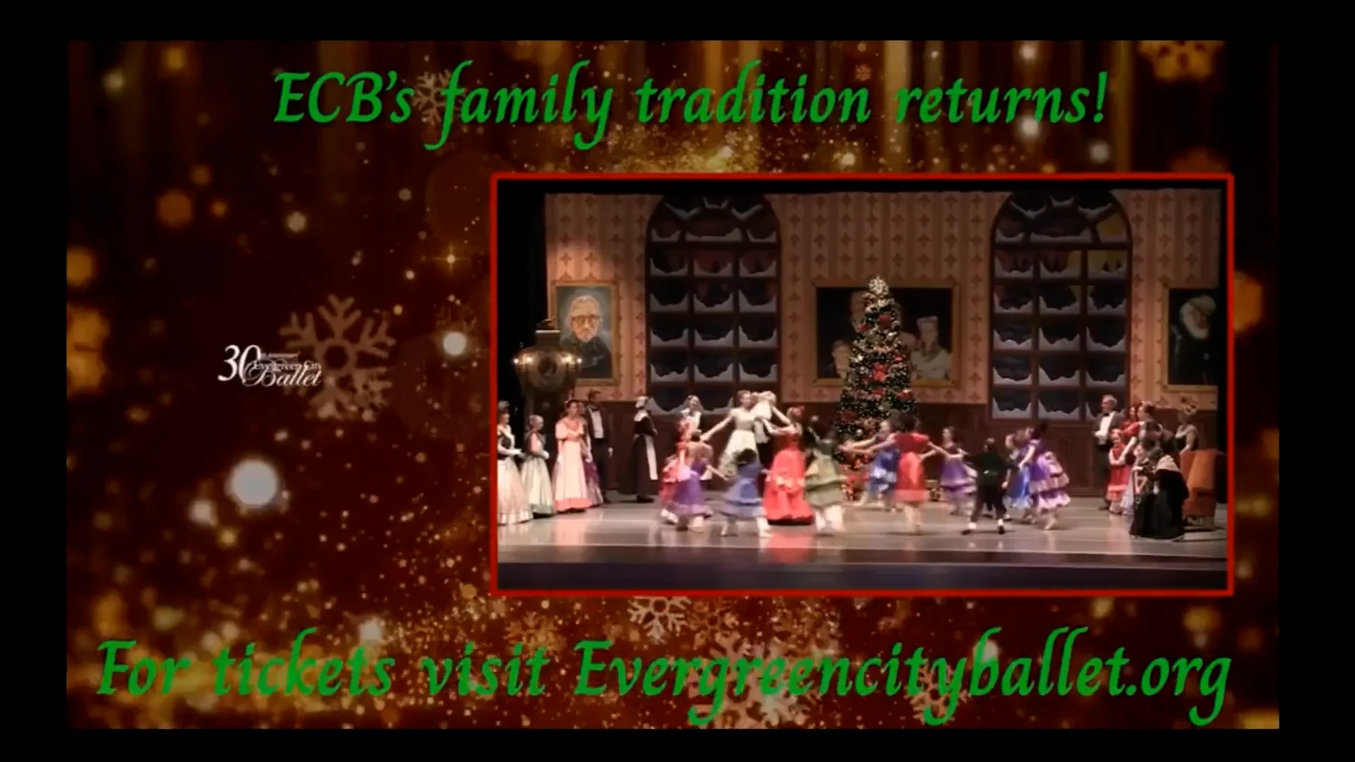 Evergreen City Ballet presents Wade Walthall's The Nutcracker with live ...