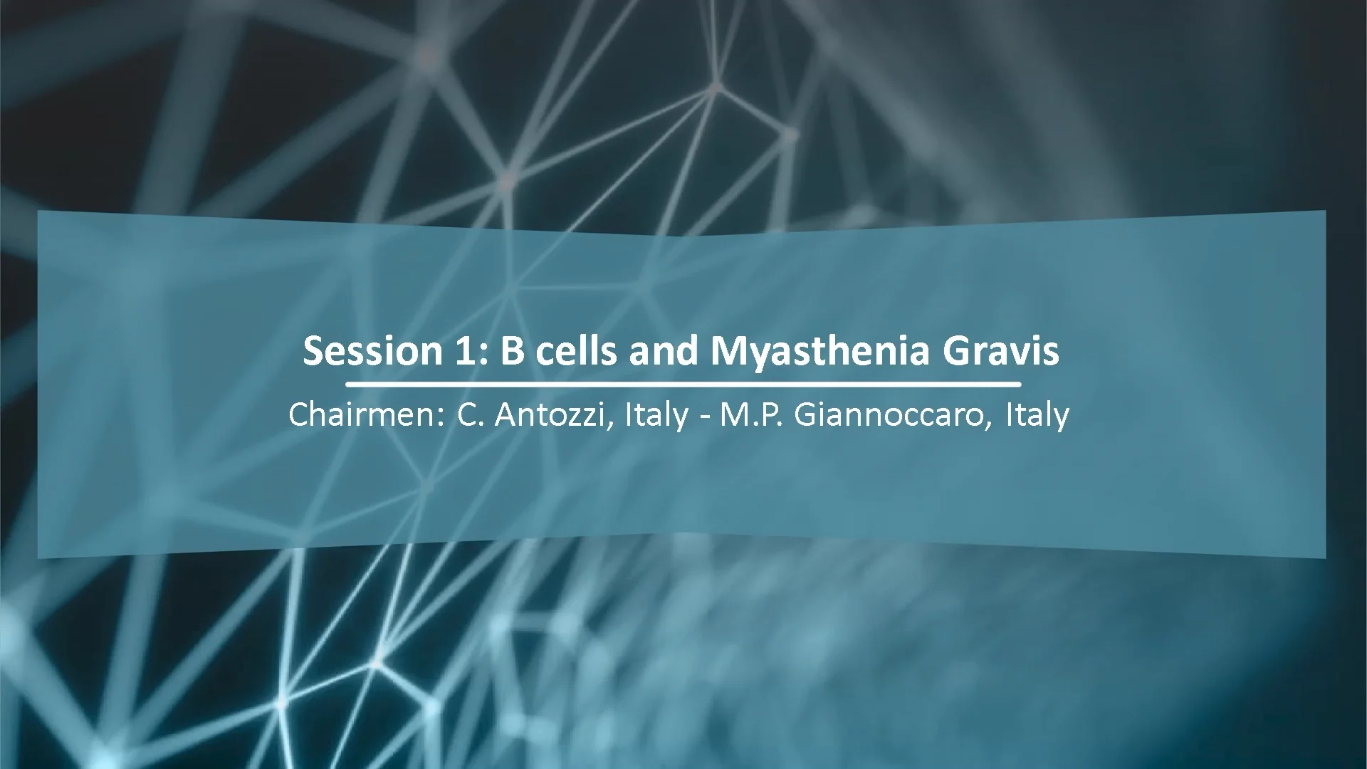 International Workshop on Antibody-Mediated Neurological Diseases ...