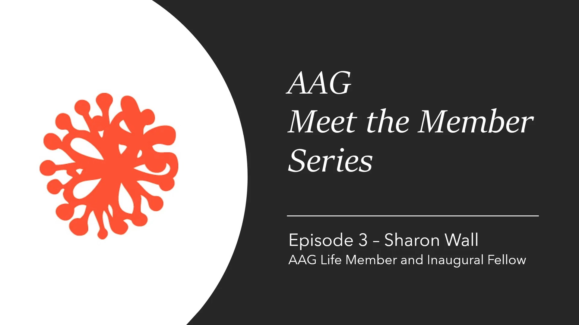 AAG Meet the Member #3 with Sharon Wall