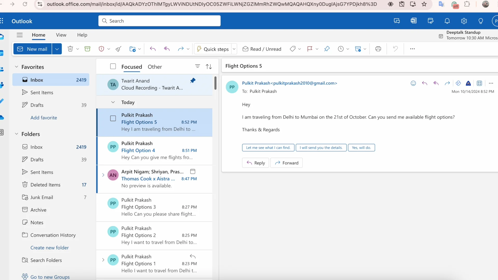 Agent Assist Email - AI voiceover
