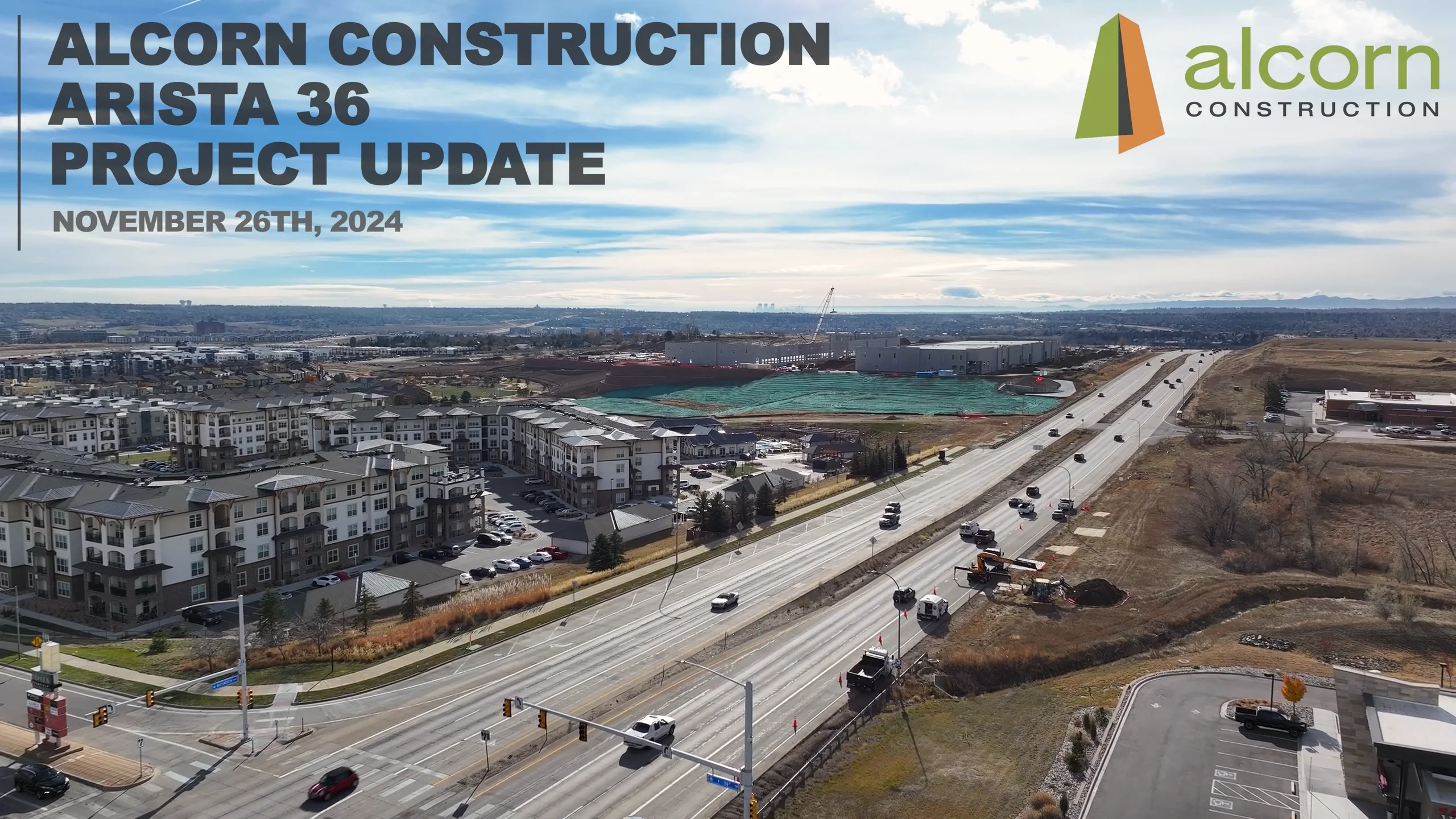 Alcorn Construction | Arista 36 Project Update 11/26/24