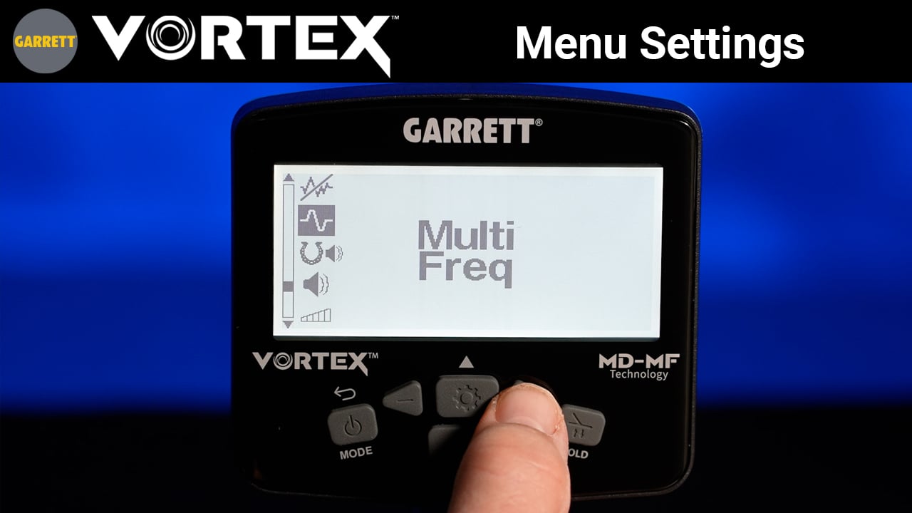 Vortex Menu Settings