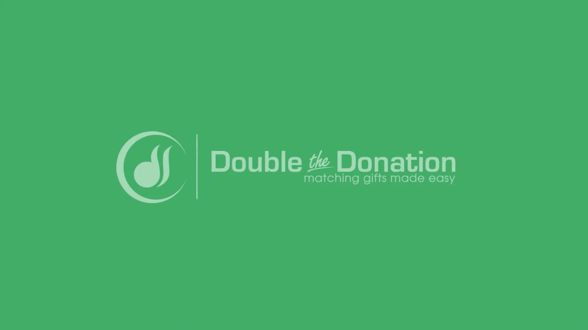 Overview - Double the Donation Volunteering
