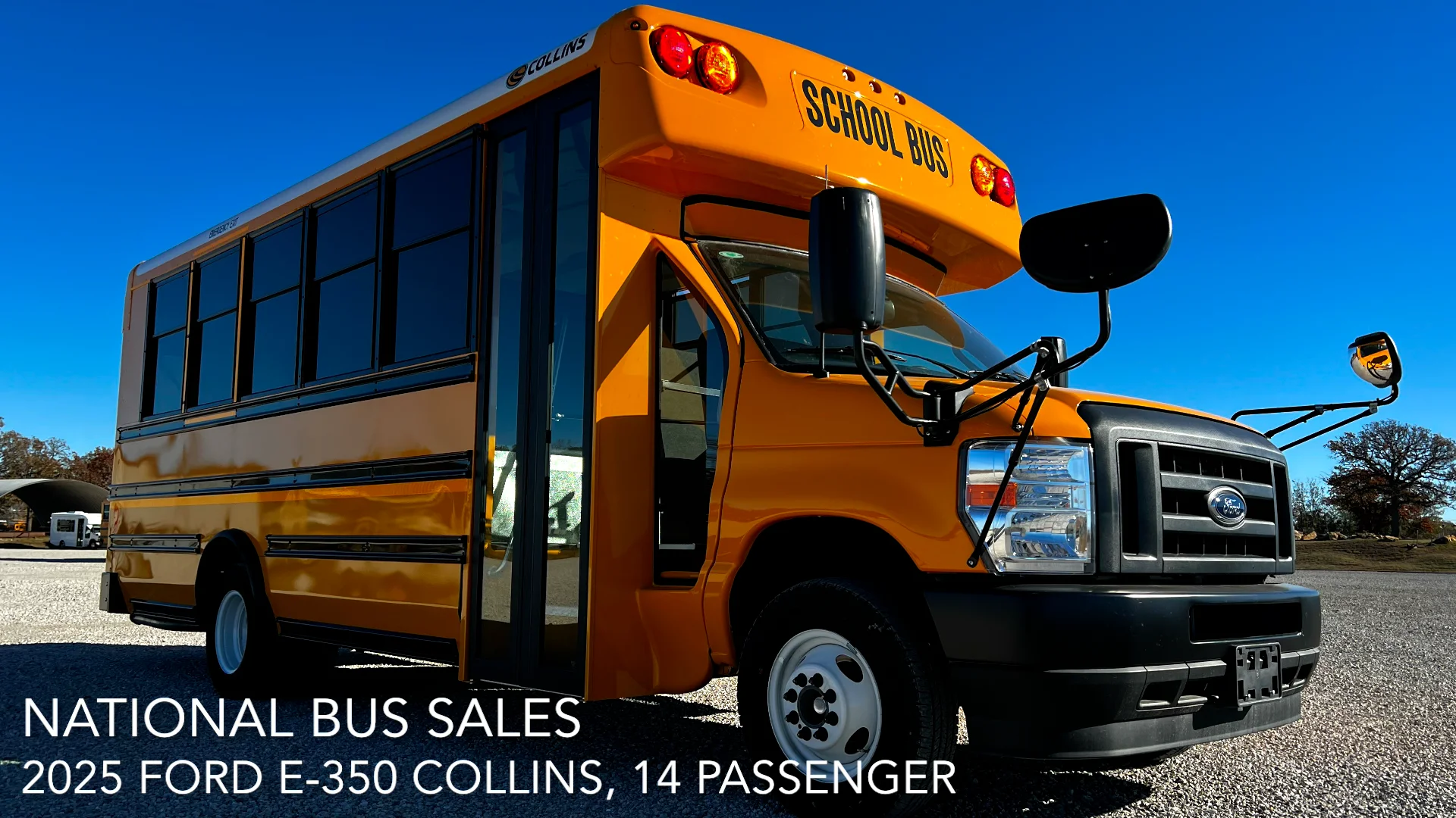 2025 Ford E-350 Collins, 14 Passenger - National Bus Sales