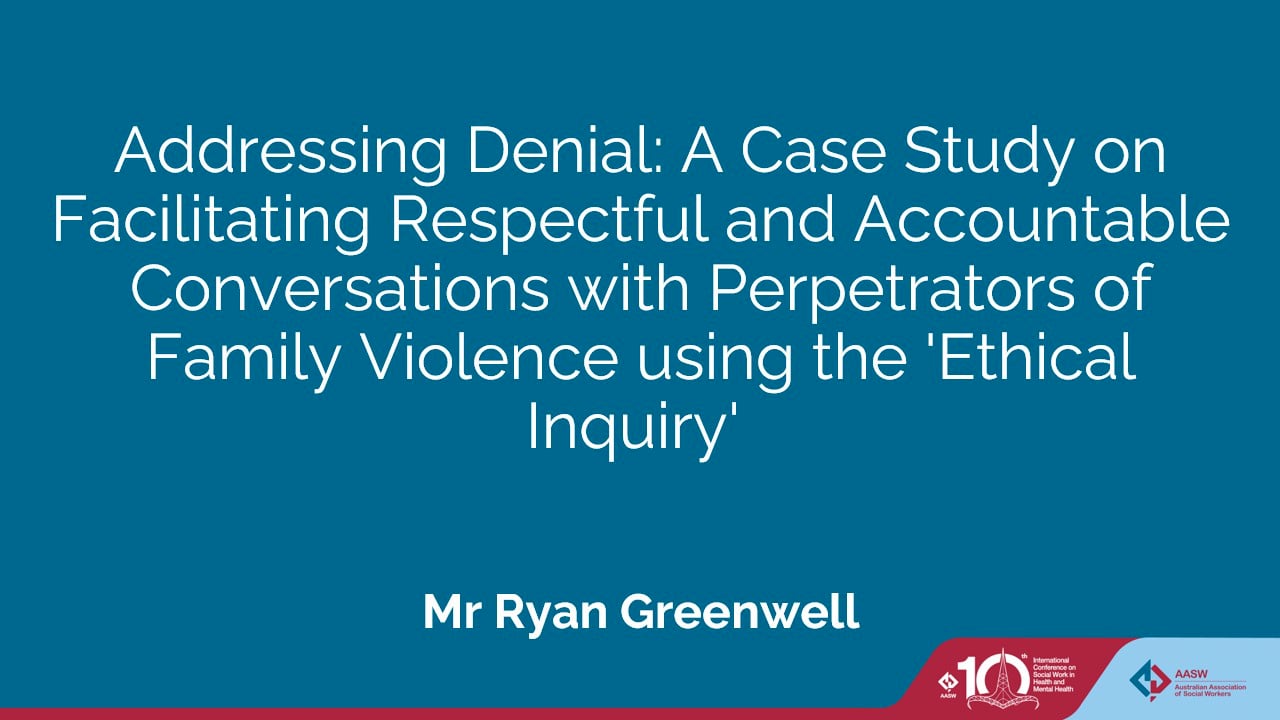 Addressing Denial: A Case Study on Facilitating Respectful and ...