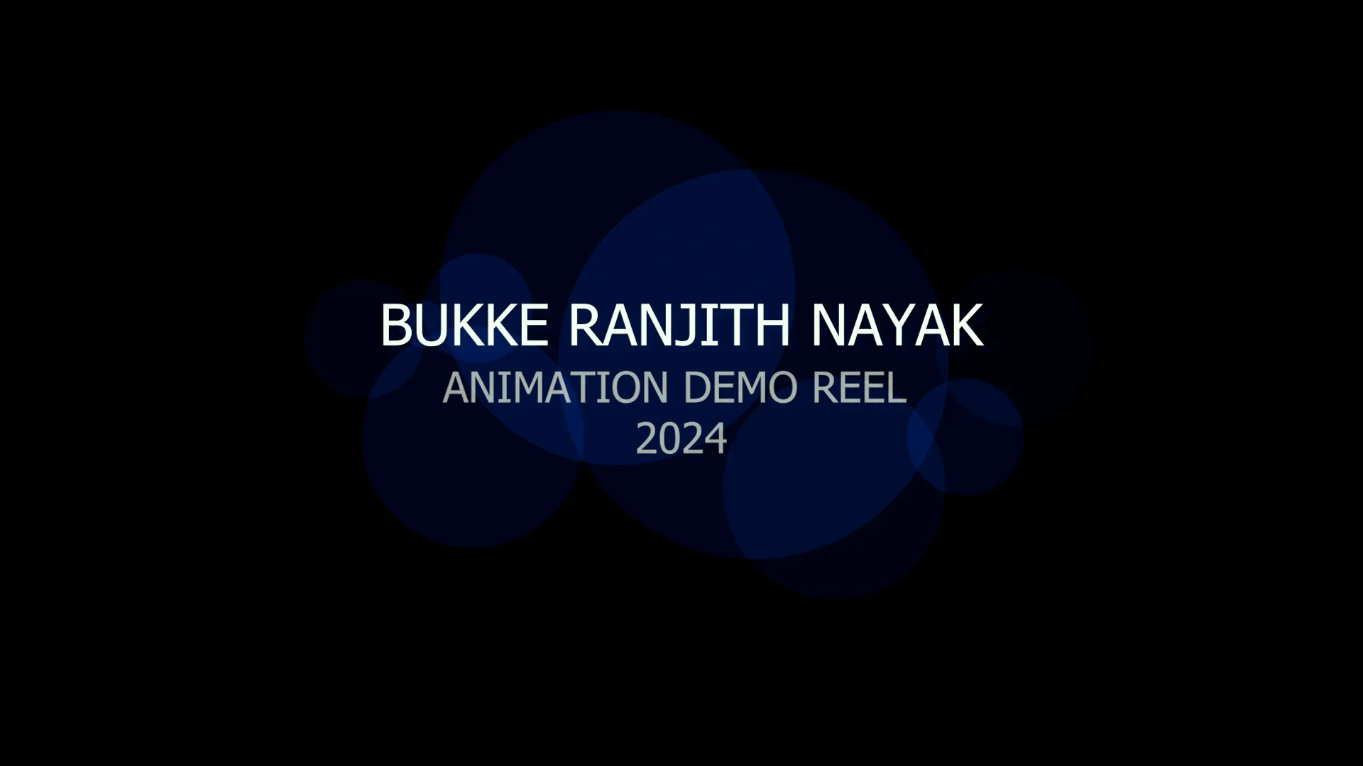 Ranjith naik -show reel