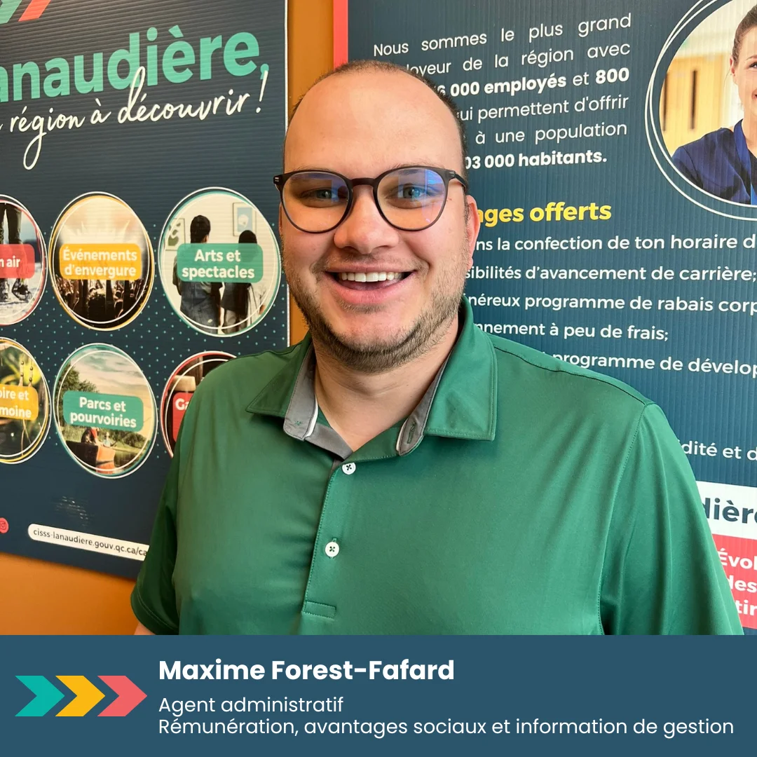 Maxime Forest-Fafard, agent administratif - Rémunération, avantages sociaux et information de ...