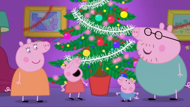 Peppa Pig's Christmas Special - Sant…: English ESL video lessons