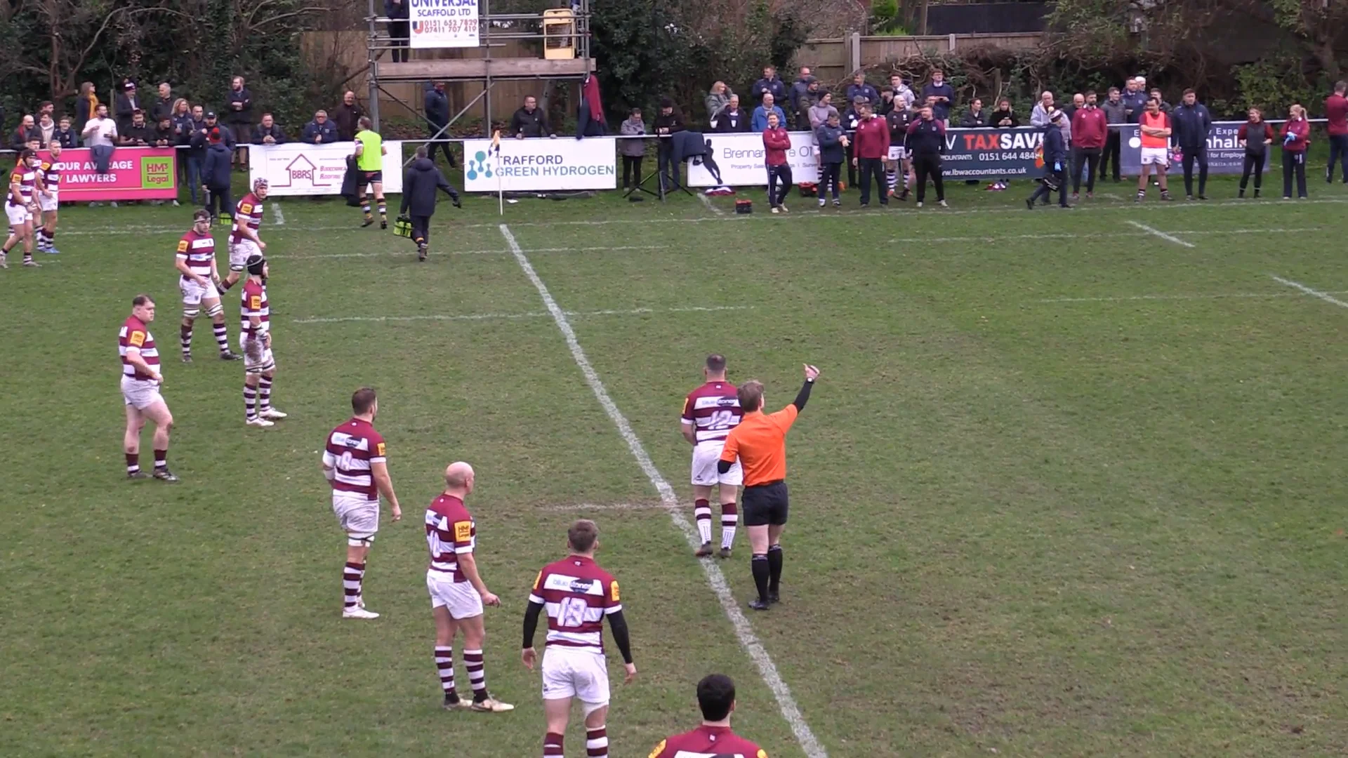 Matt Arrowsmith Anselmians v Wirral 30/11/2024
