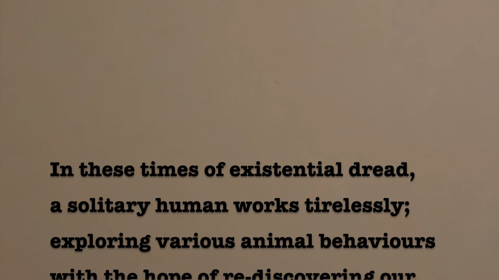 Existential Dread