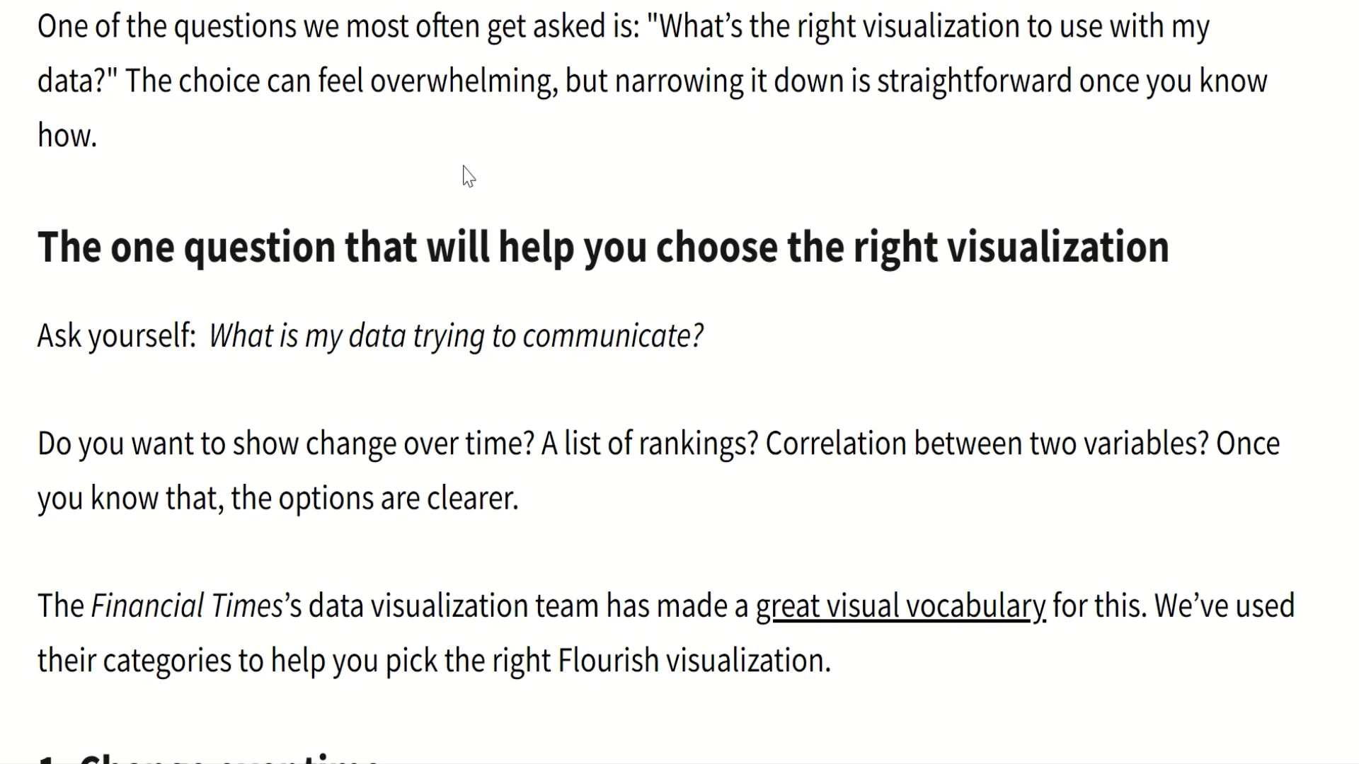 34 How To Select The Right Visualization Template