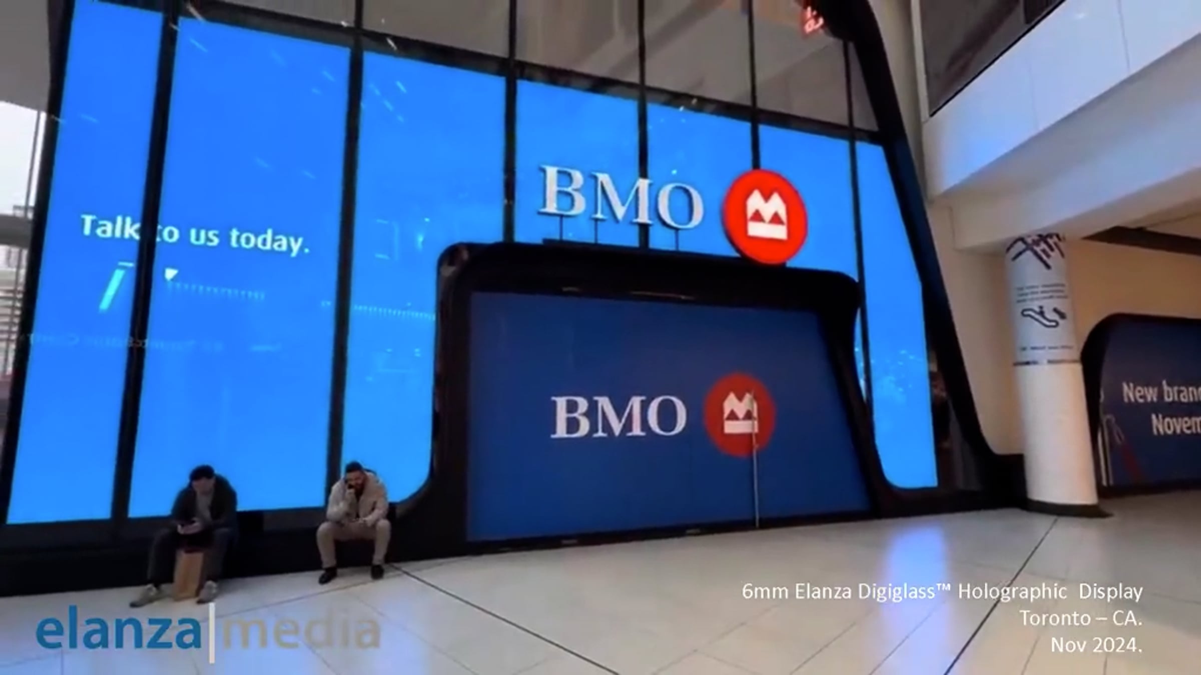 BMO Harris Bank - 6mm Holograhic LED Display