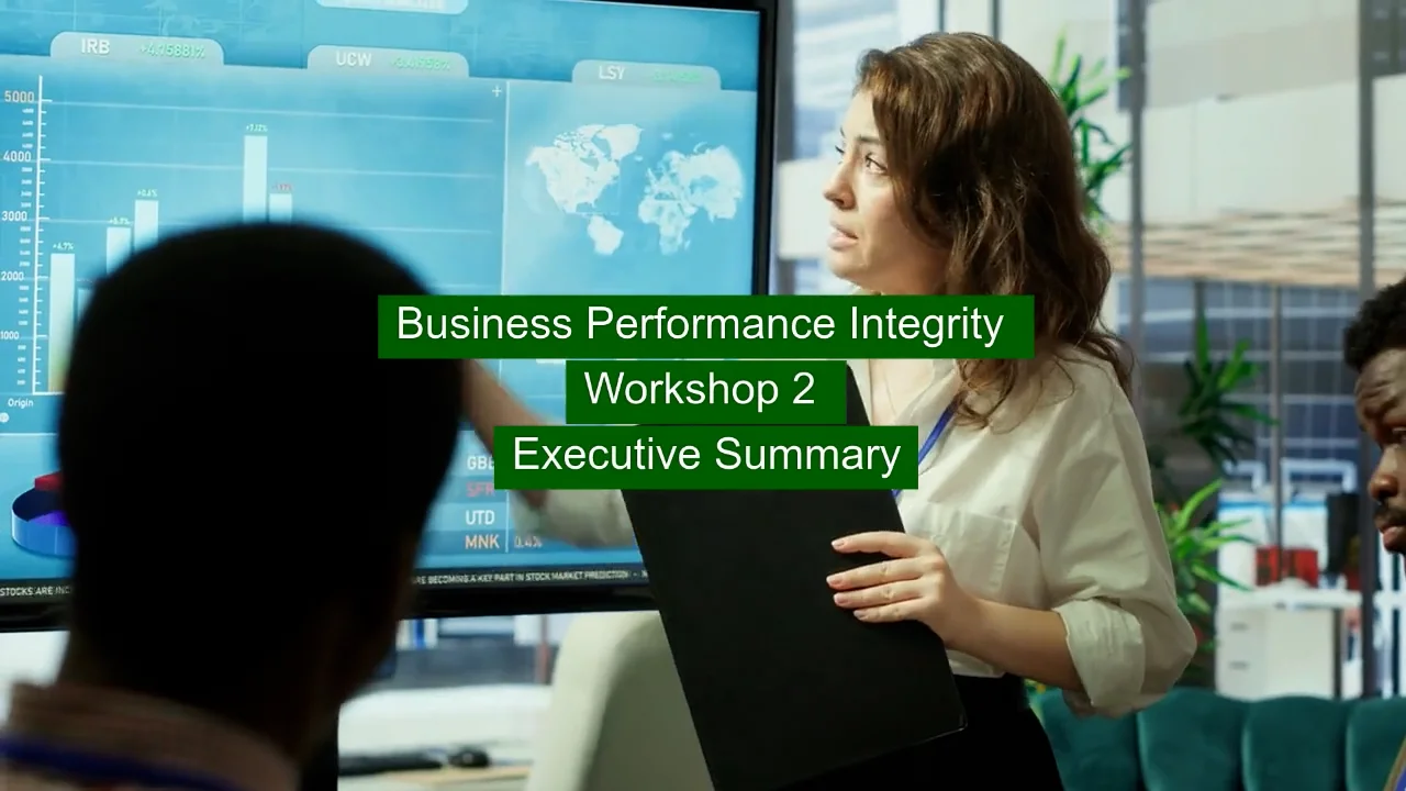 Business Performance Integrity (WDP2) (Executive Summary)