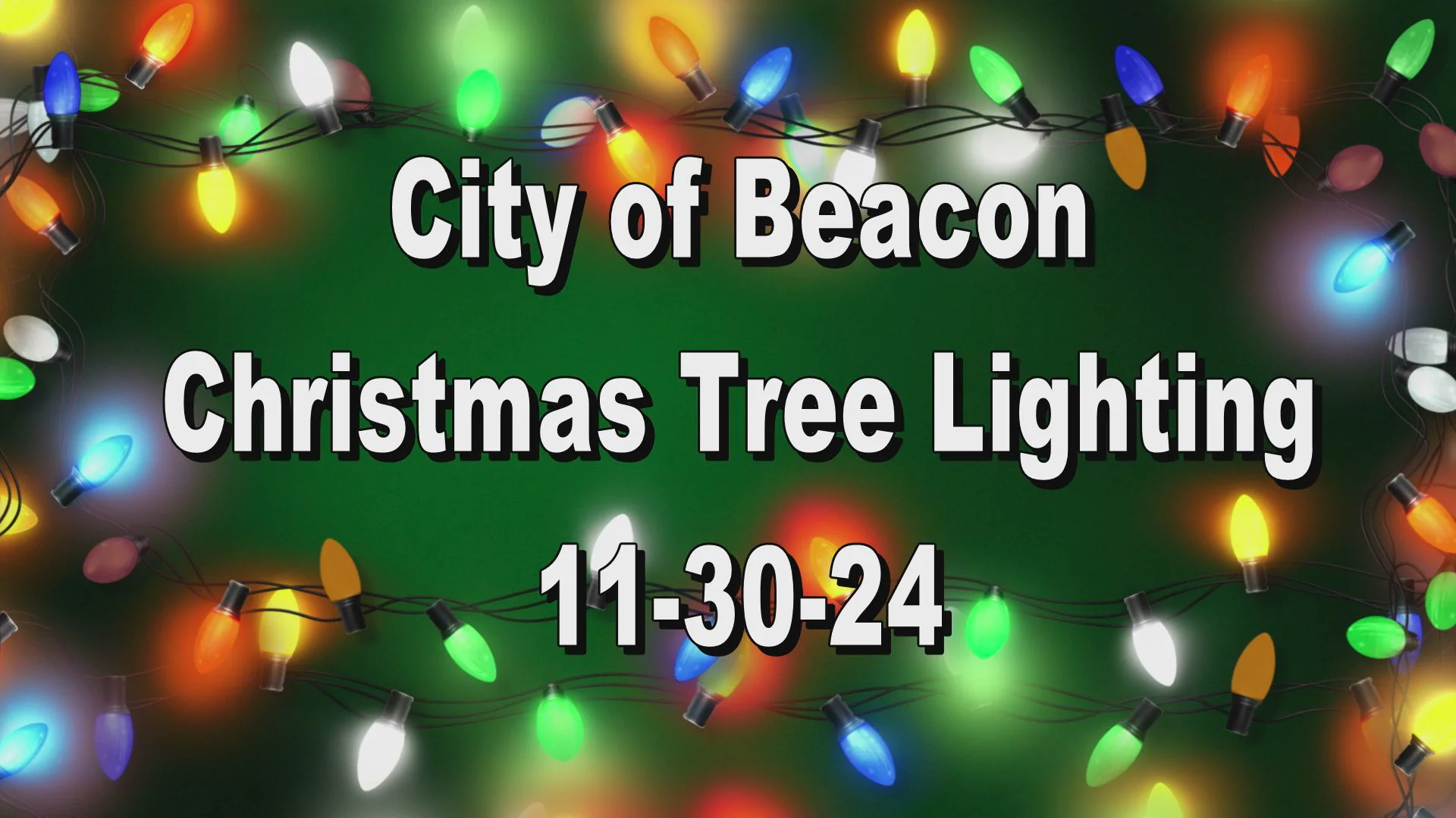 Beacon Tree Lighting 11-30-24