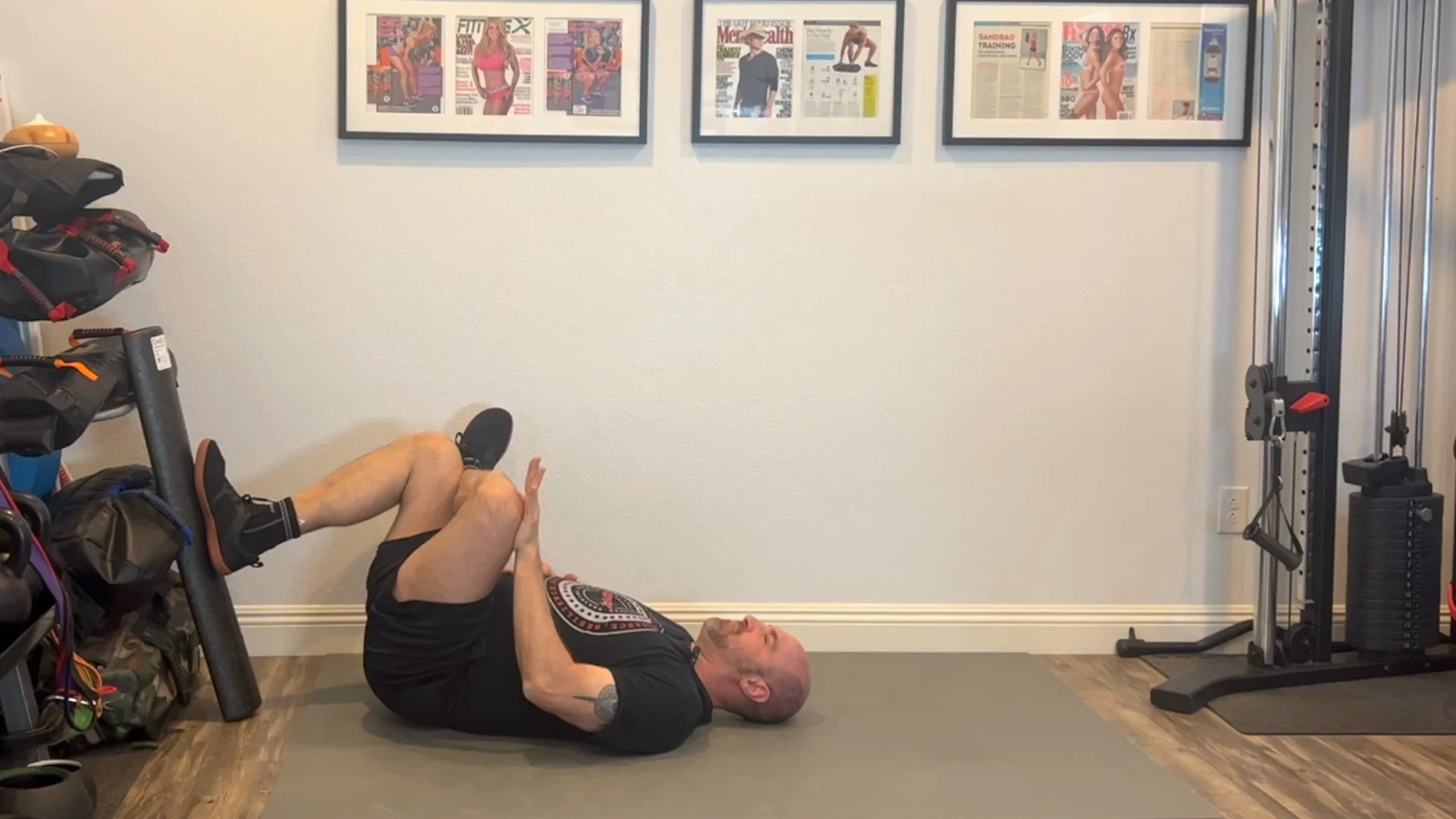 Wall Hip External Rotation -Mobility Program