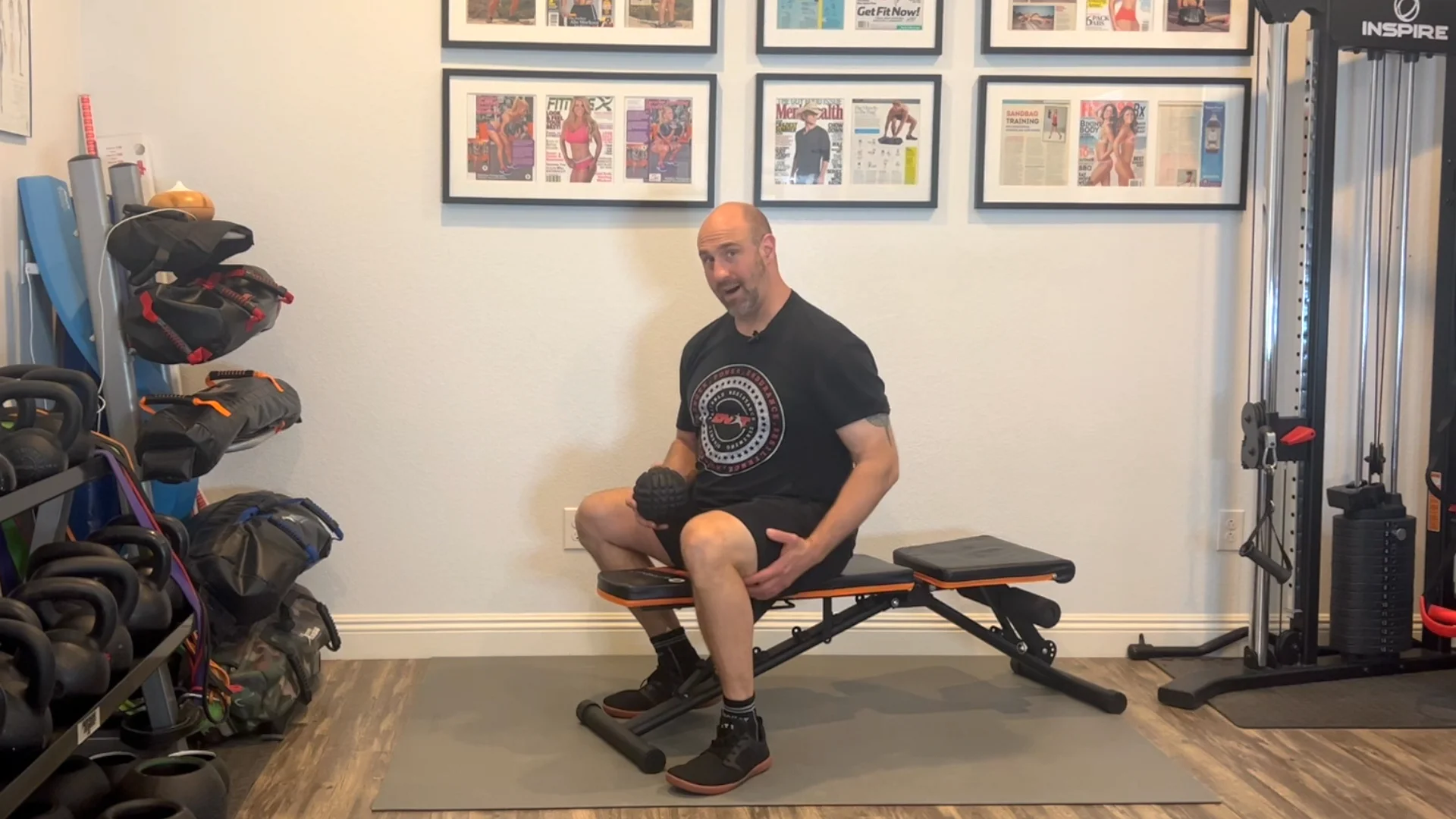 Seated Large Soft-tissue Ball Hamstring Release