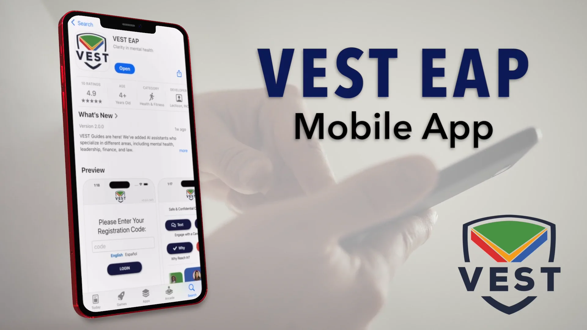 Introducing the Enhanced Vest Mobile App for Mental Health Support