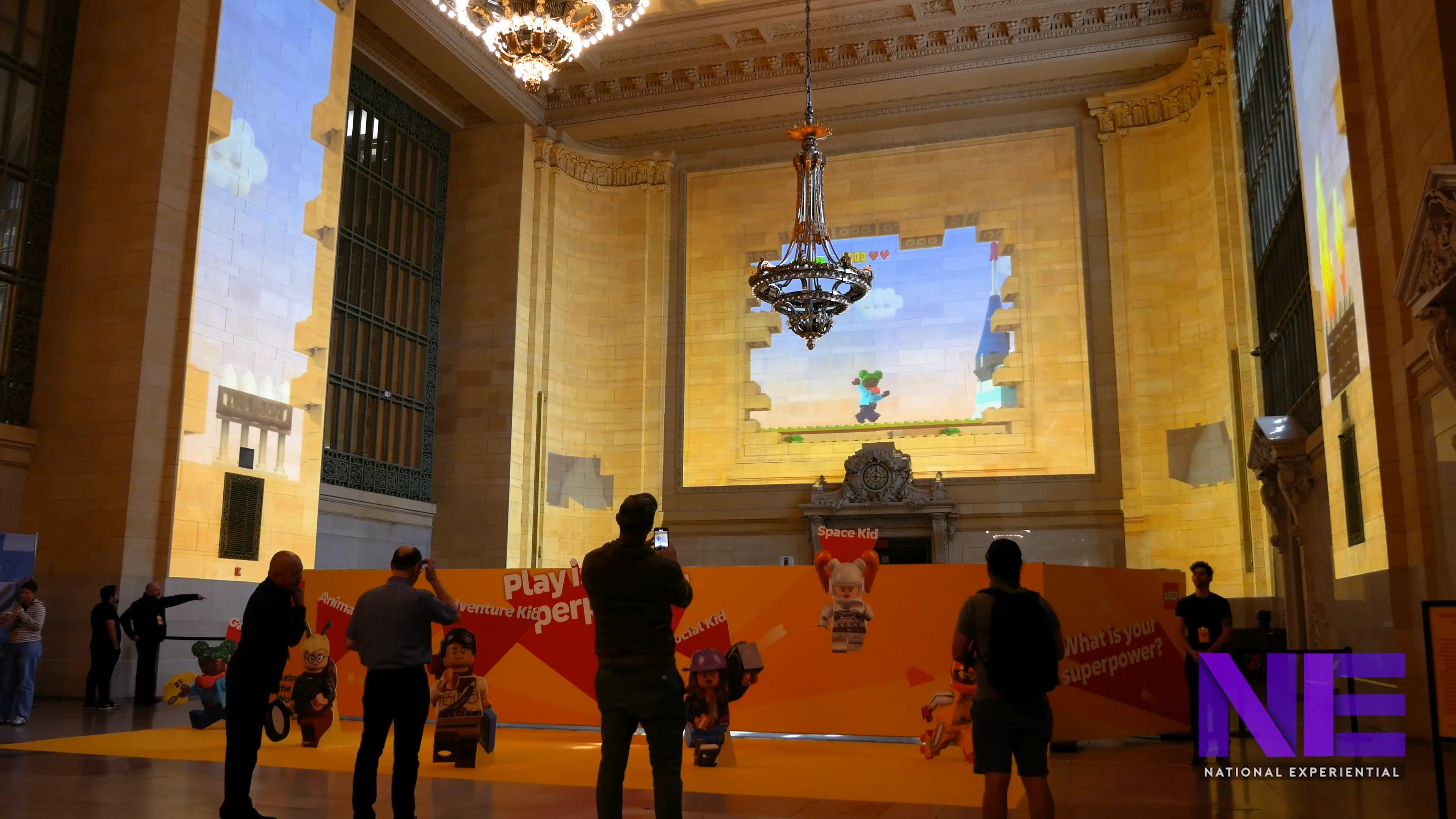 LEGO | Projection Mapping Experiential Activation - Grand Central ...
