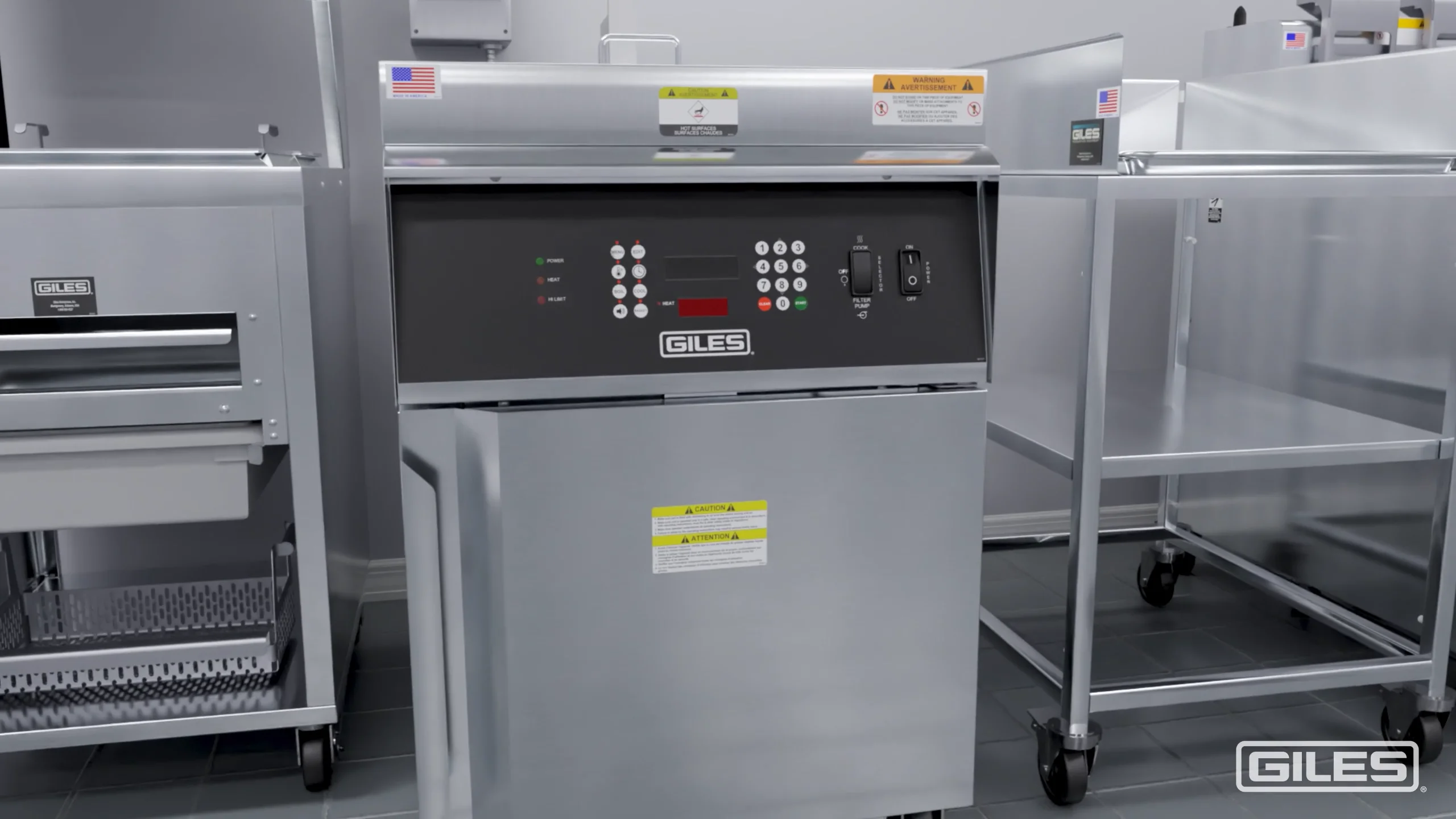 Giles GEF Series Fryer Installation