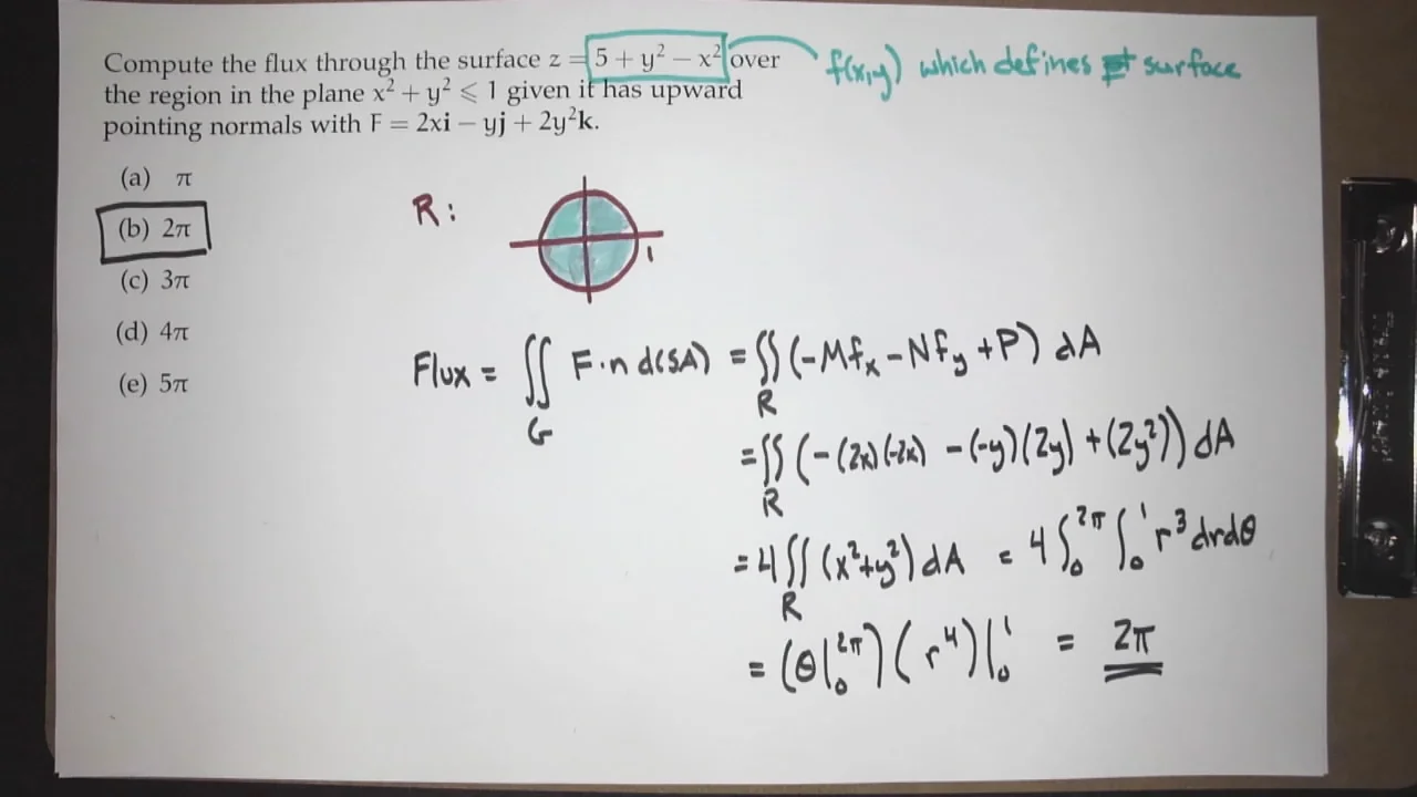 Stokes' Theorem (Calc 3; Lecture 35; Fall 24)
