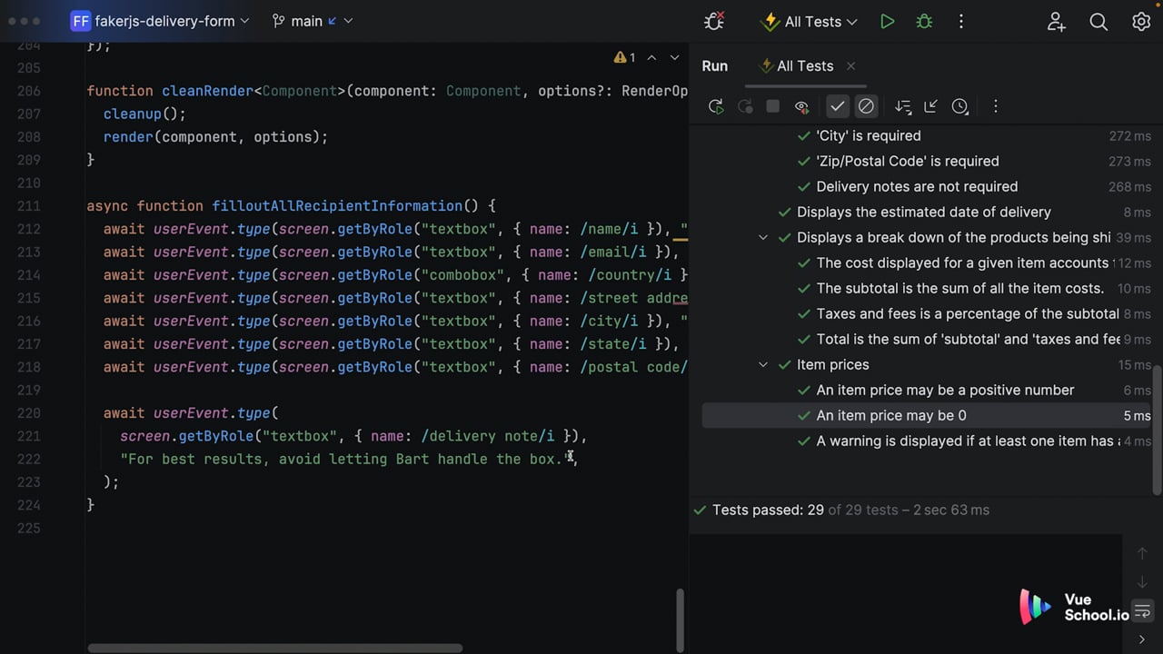Discovering FakerJS - A Vue.js Lesson From our Vue.js Course:... Discovering FakerJS - A Vue.js Lesson From our Vue.js Course:...