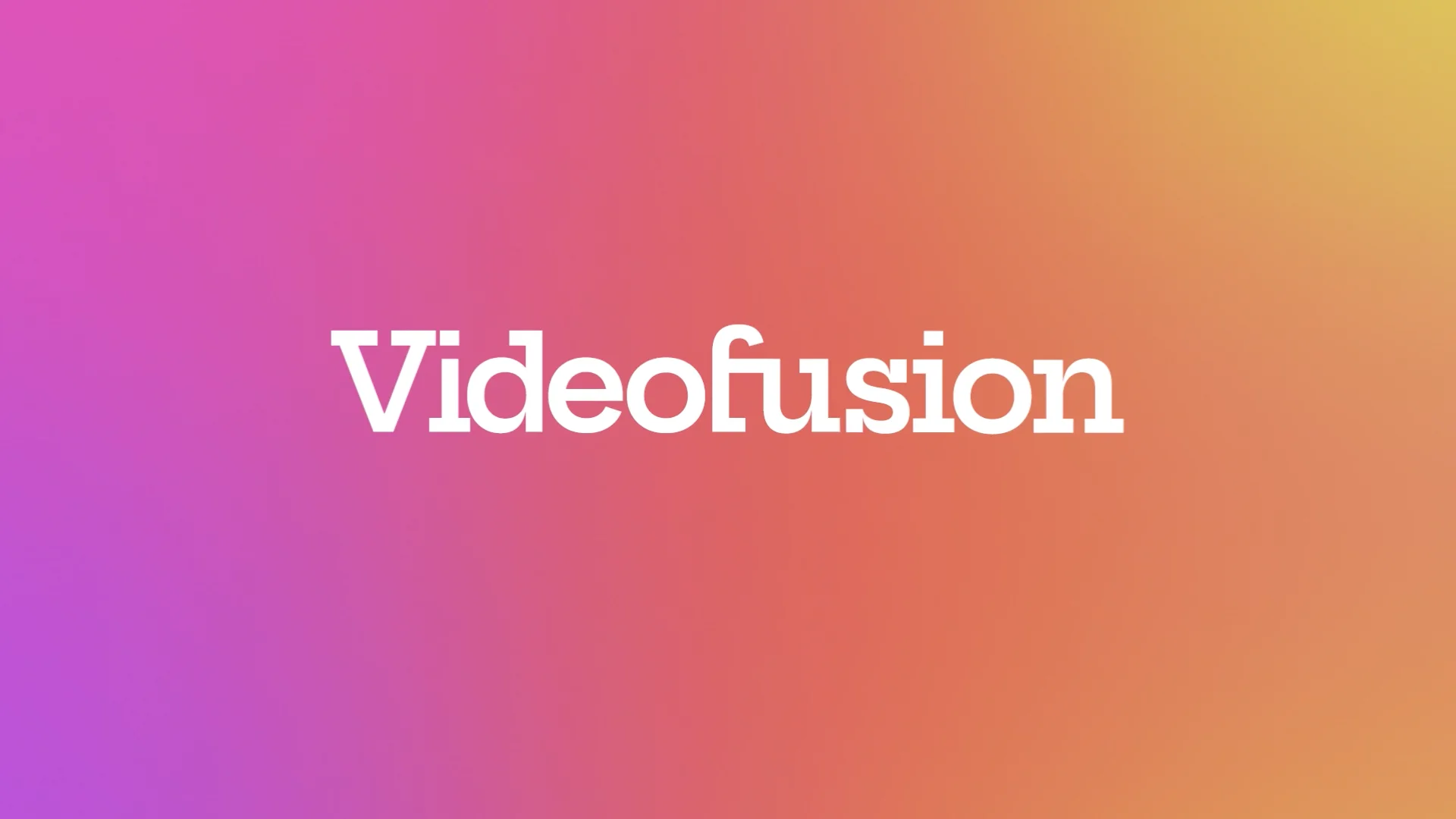 VideoFusion Beta Demo