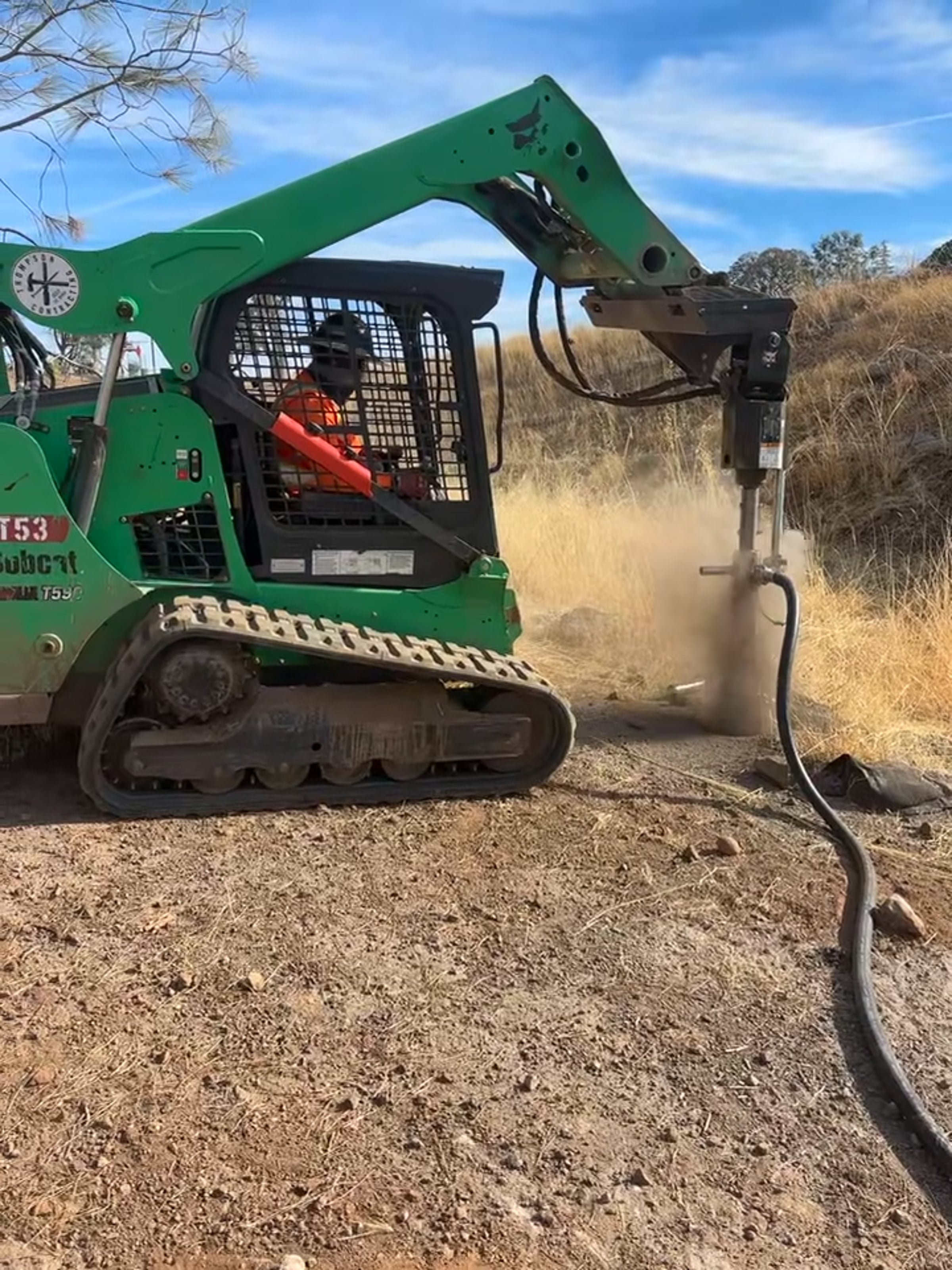 Dangle Drill with Large Bit | Videos & Movies on Vimeo