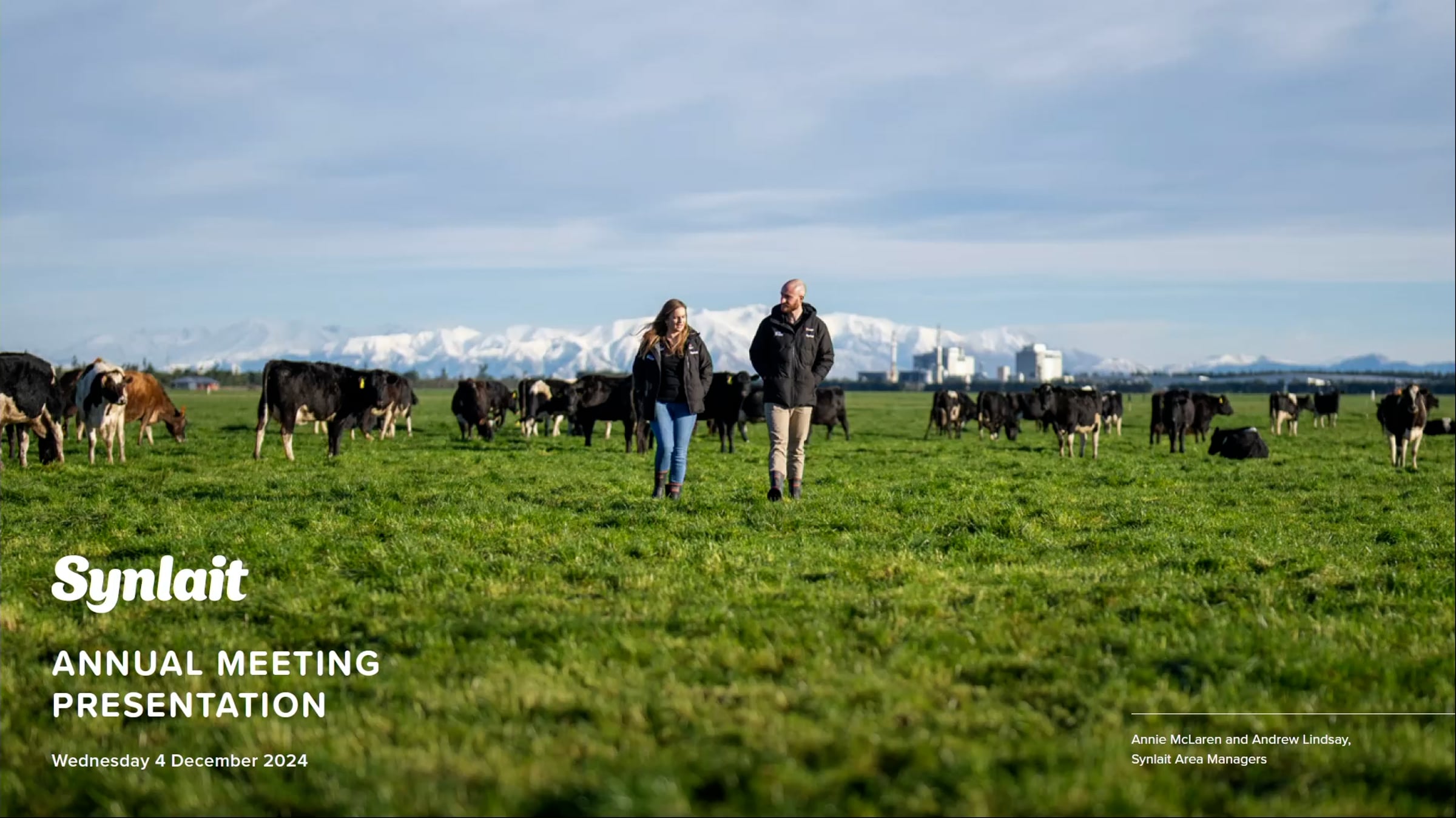 Synlait Annual Meeting 2024