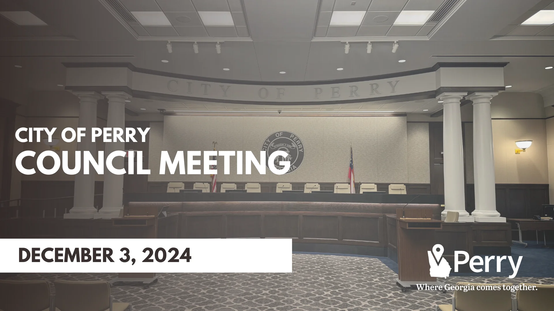 City of Perry Council Meeting | December 3, 2024