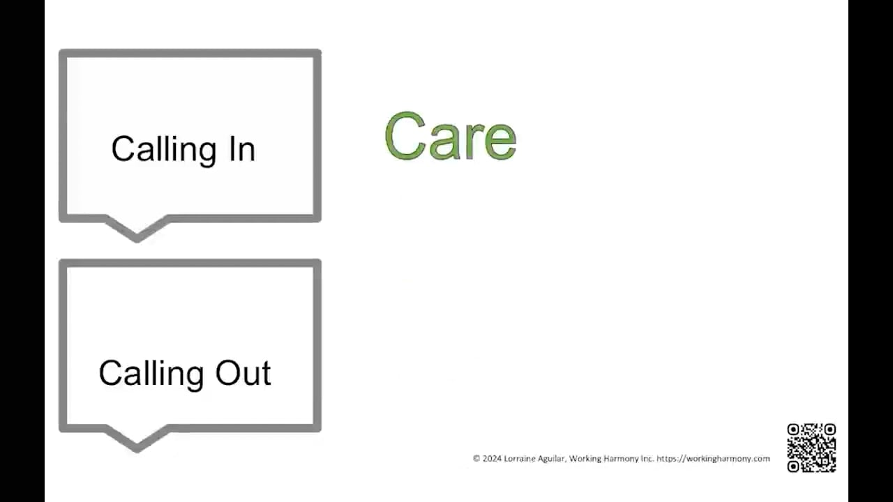 Calling In vs Calling Out