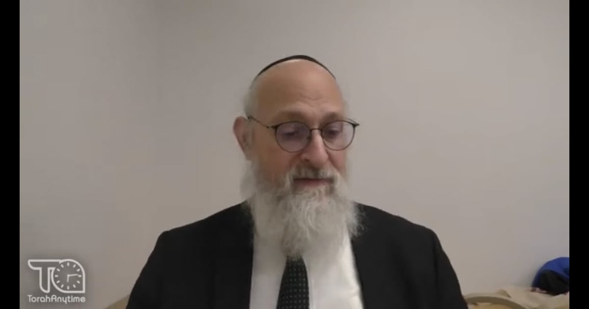 R' Aharon Sorscher | Oraysa Amud V'chazara - Beitzah 27a
