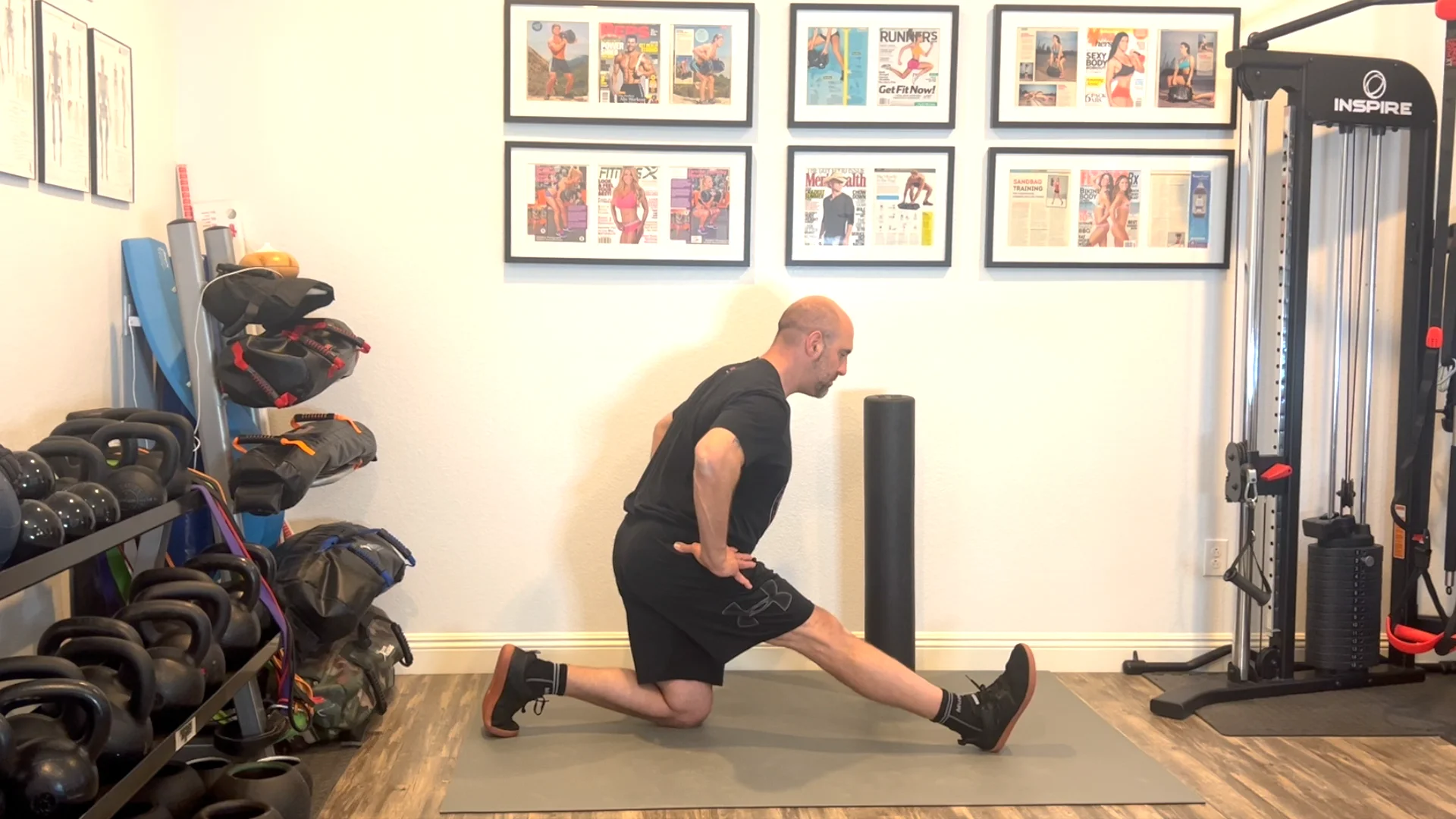 Half Kneeling Forward Hamstring-Mobility Program