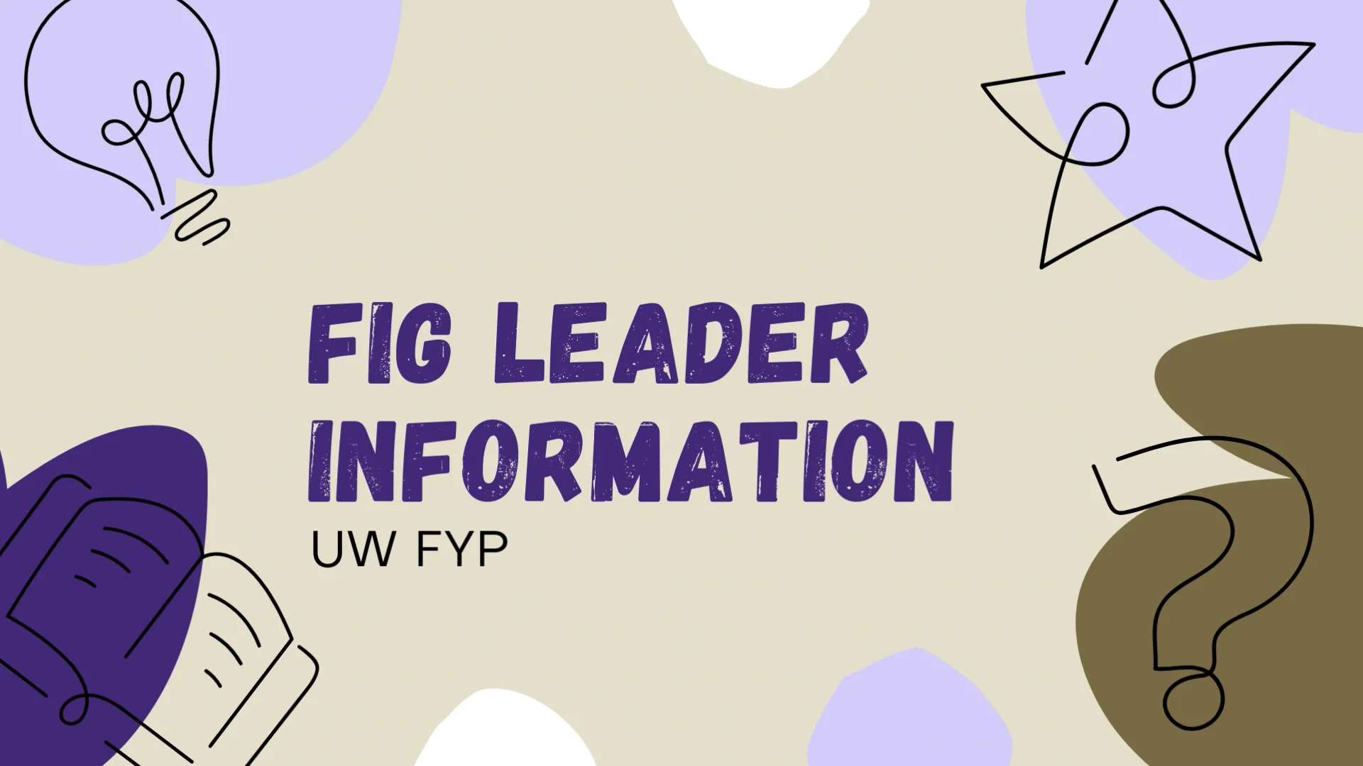FIG Leader Informational Video