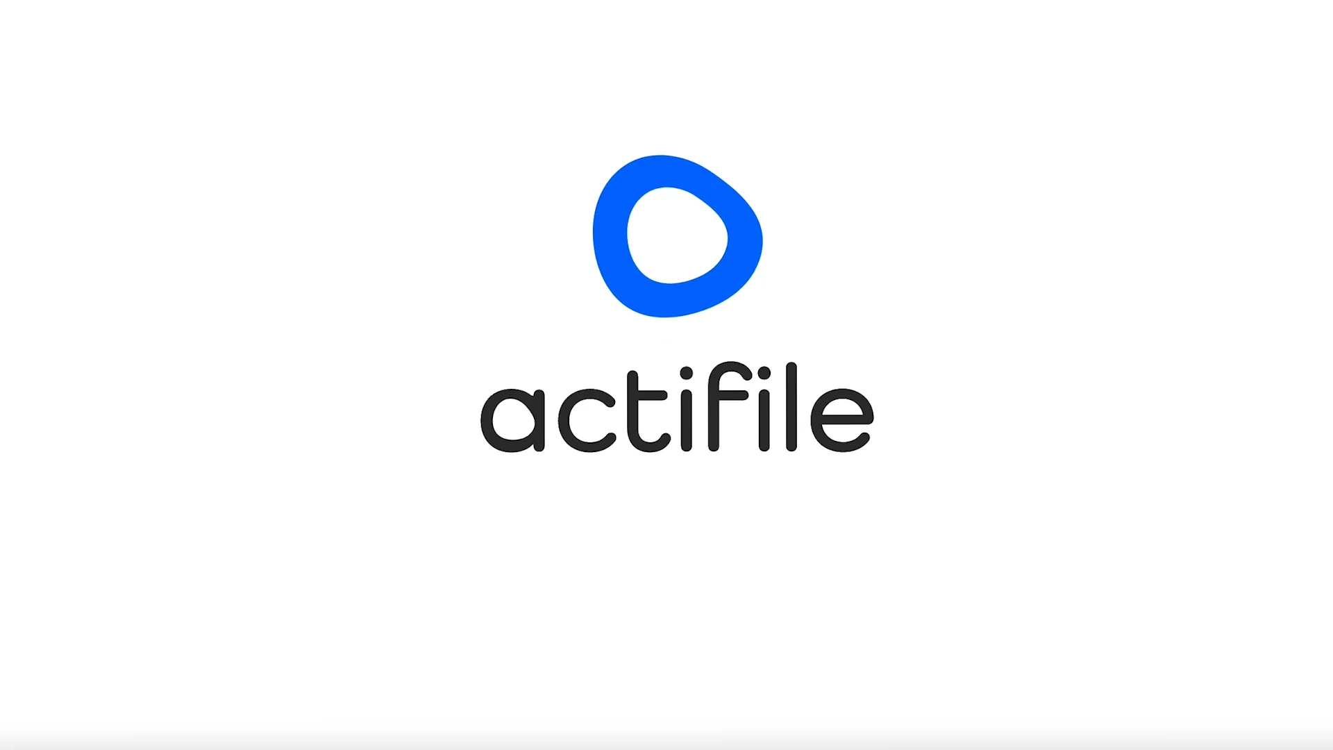 Actifile - Intro Video