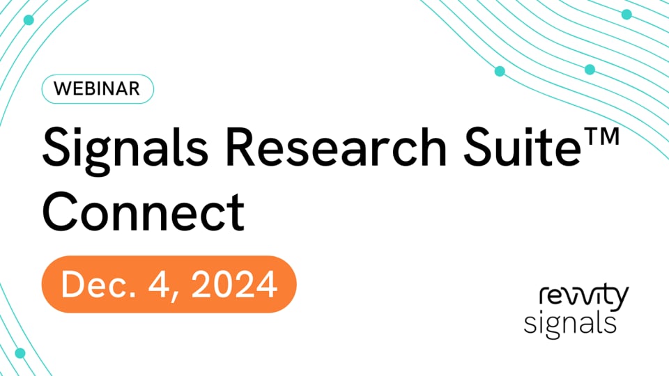 Join Signals Research Suite Connect | Revvity Signals Software