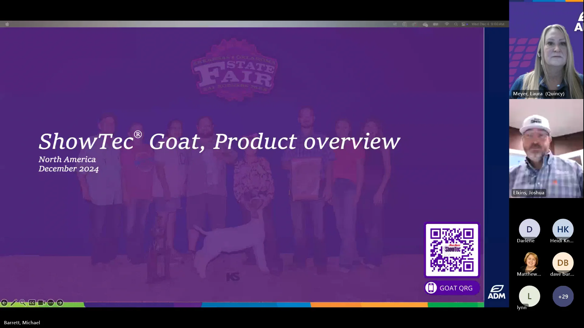 ADM MoorMan's ShowTec Feeding Show Goats